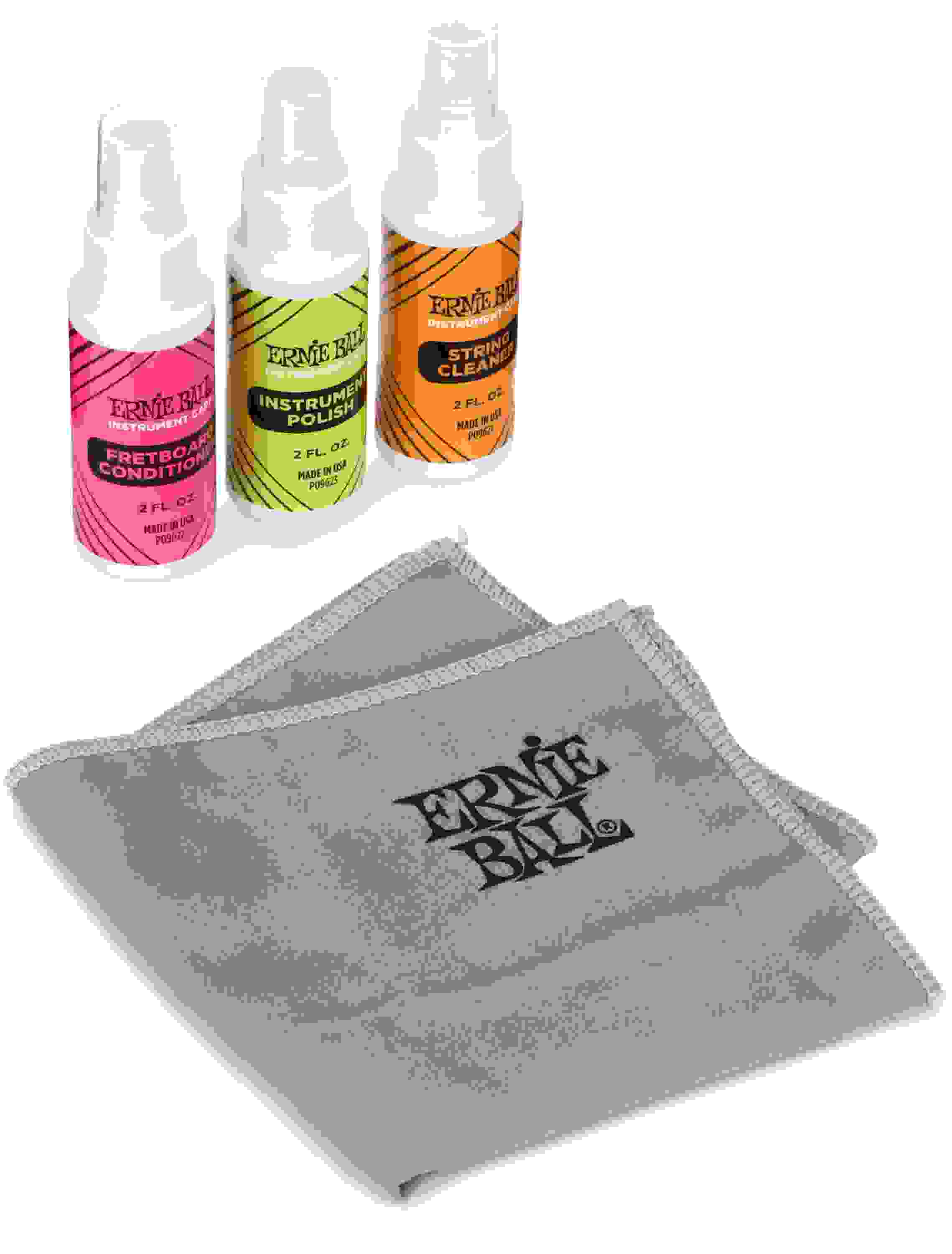 Ernie Ball Instrument Care Kit | Sweetwater