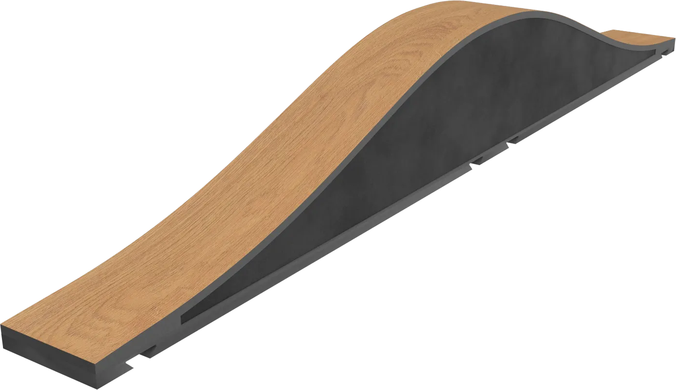 Vicoustic Flexi Wave Ultra Hybrid Acoustic Panel - 4 feet, Natural Oak ...