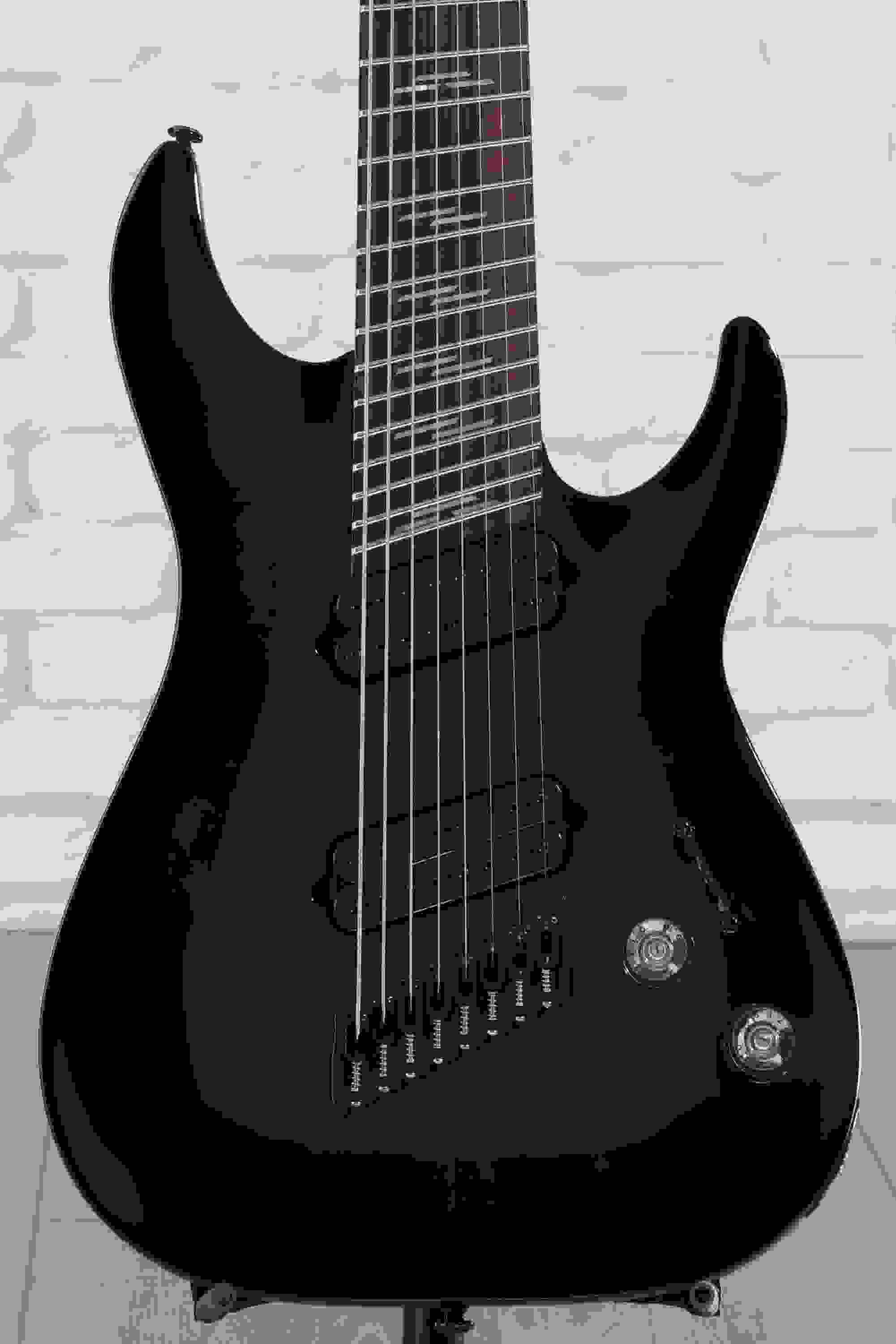 Schecter Omen Elite-8 Multiscale 8-string Electric Guitar - See Through ...