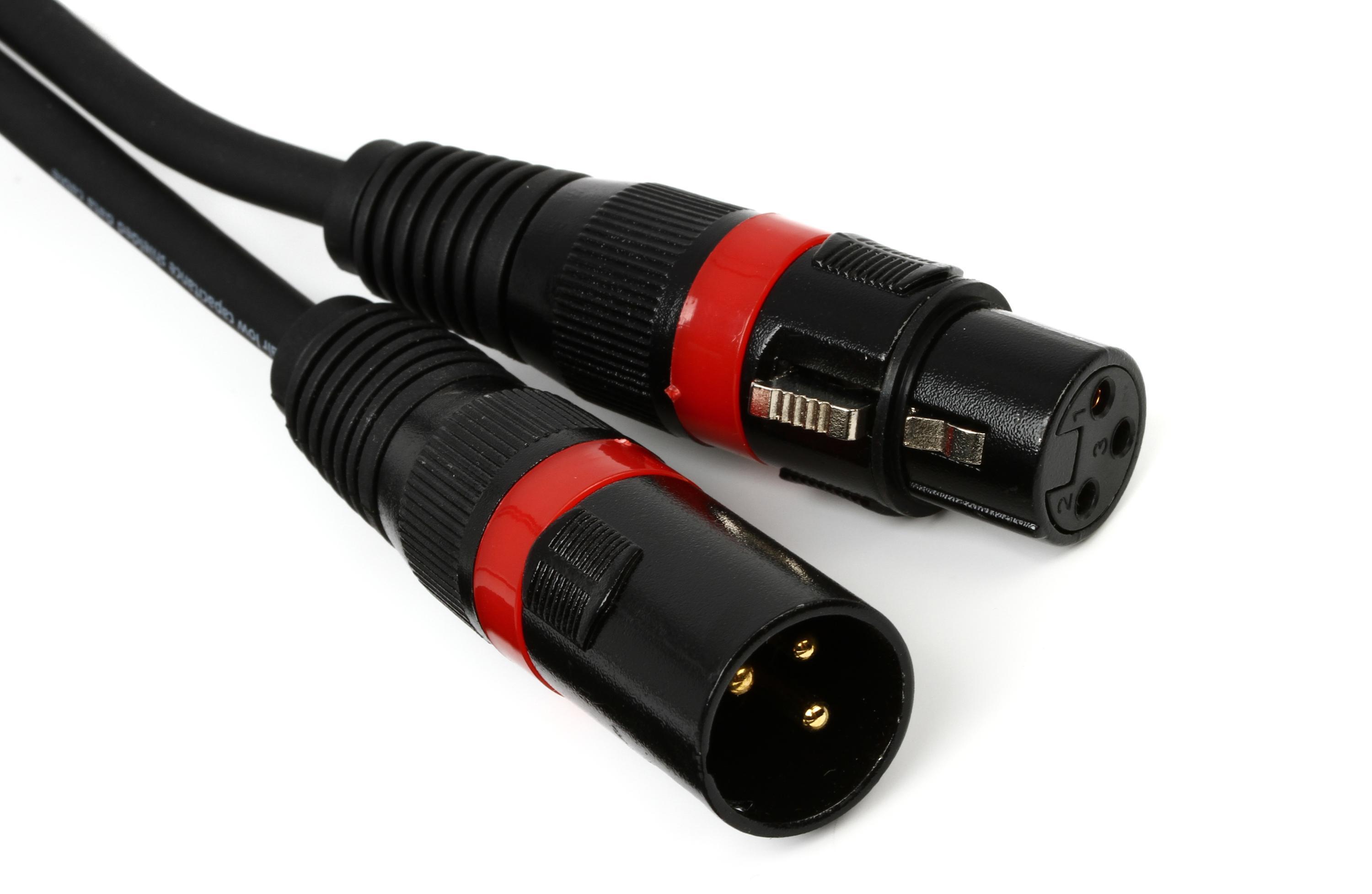 Accu-Cable AC3PDMX5 3-pin/3-conductor DMX Cable - 5 foot | Sweetwater