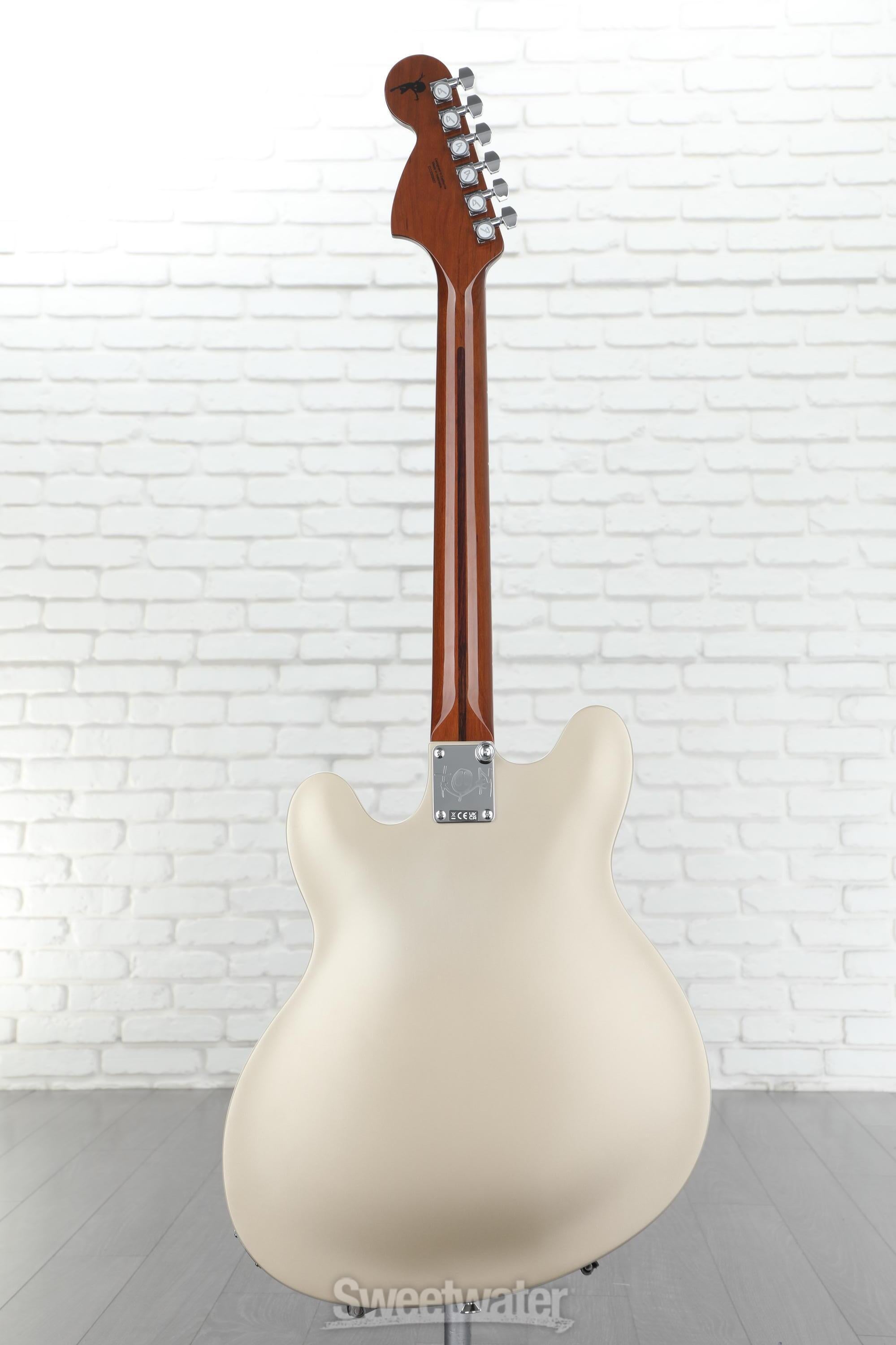 Fender Tom DeLonge Starcaster Semi-hollowbody Electric Guitar - Satin ...