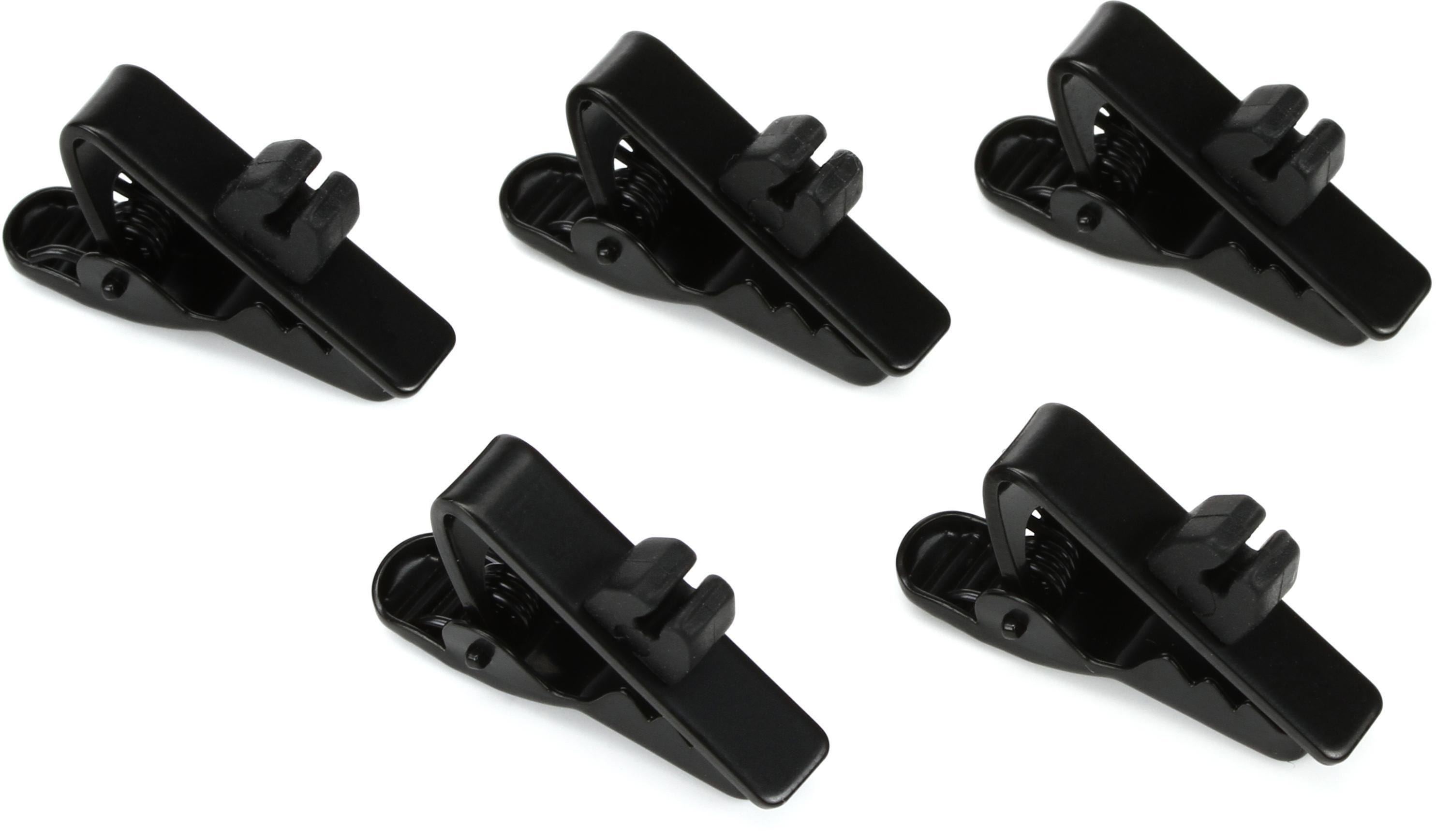 Acacia Audio LIZ Headworn Microphone Cable Clip - Black (5-pack ...