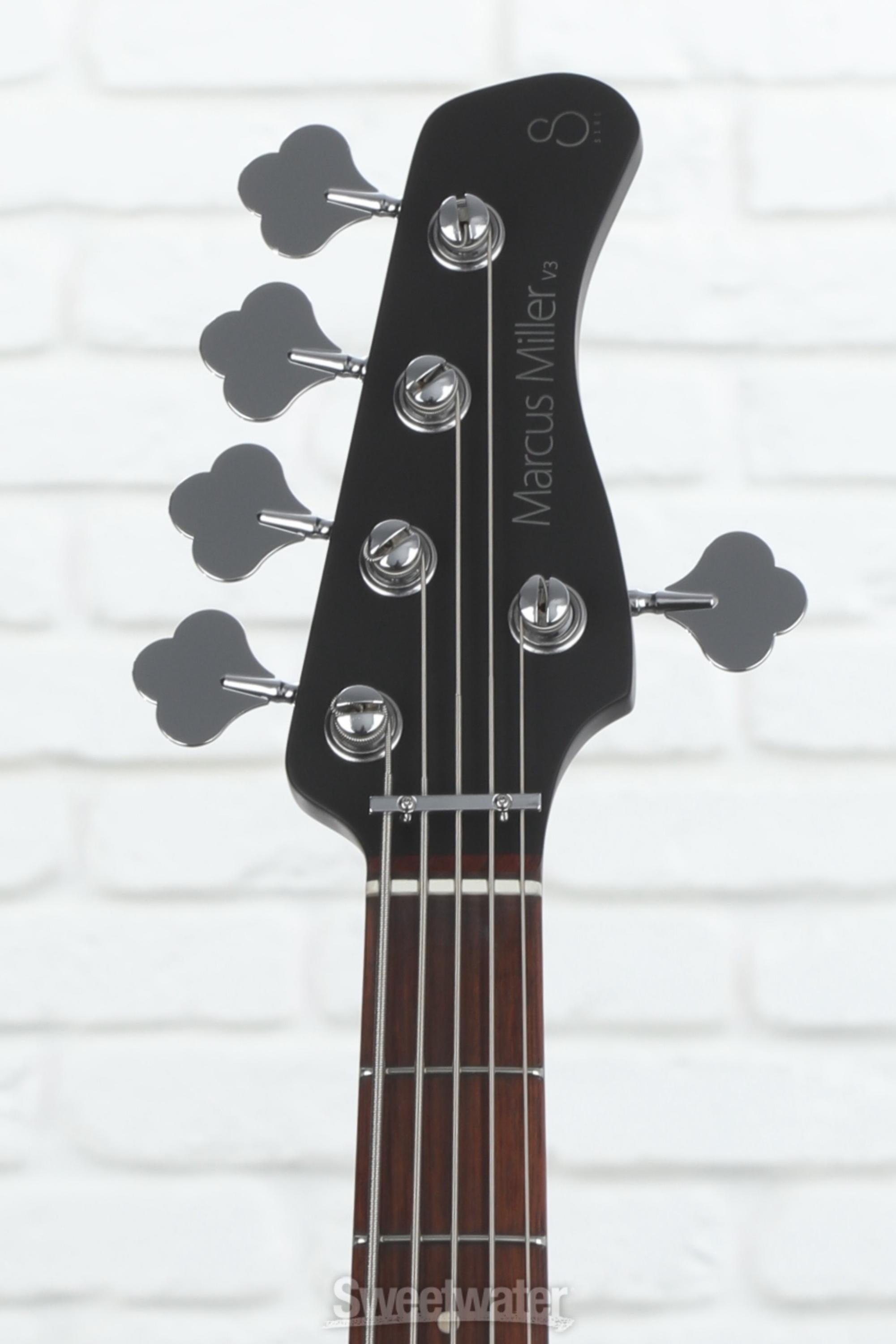 Sire Marcus Miller V3-5 2nd Generation 5-string Bass Guitar- Black ...