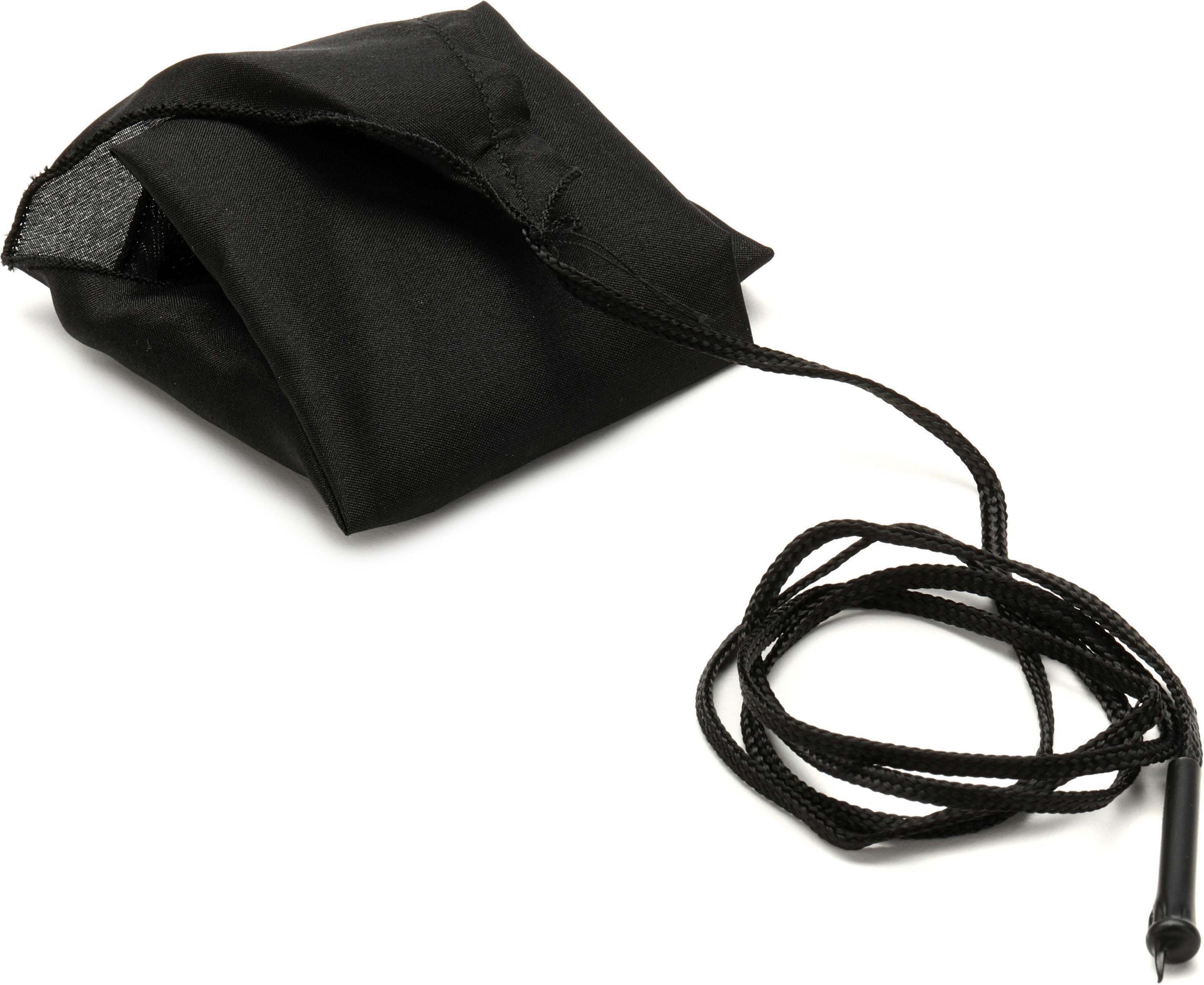 Superslick Silk Flute Swab - Black | Sweetwater