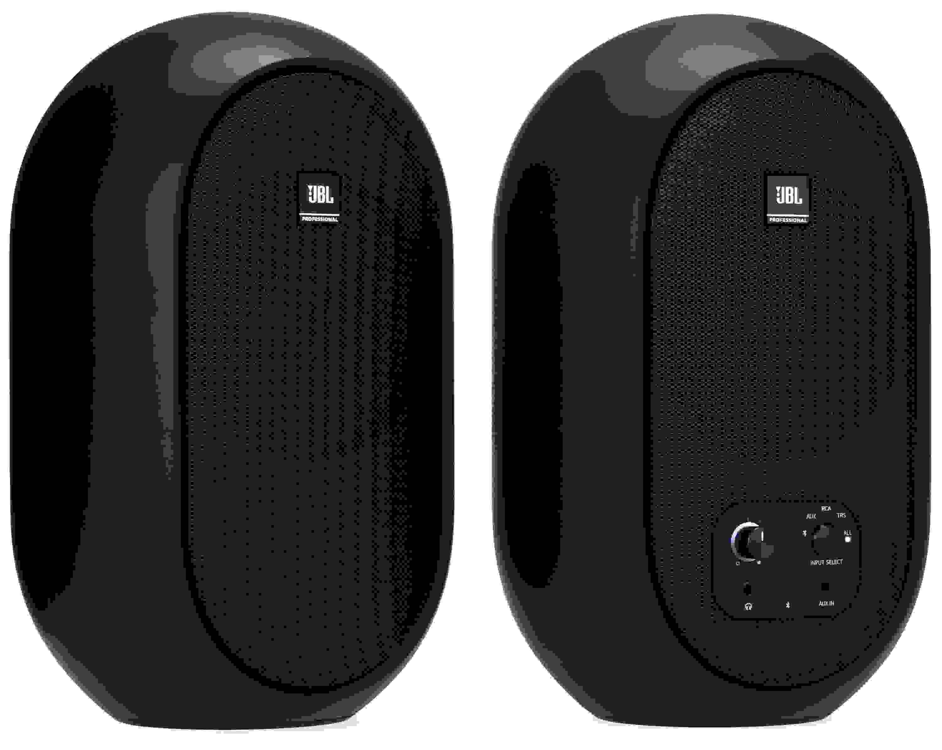 JBL 1 Series 104-BT 4.5 inch Compact Powered Monitors with Bluetooth ...