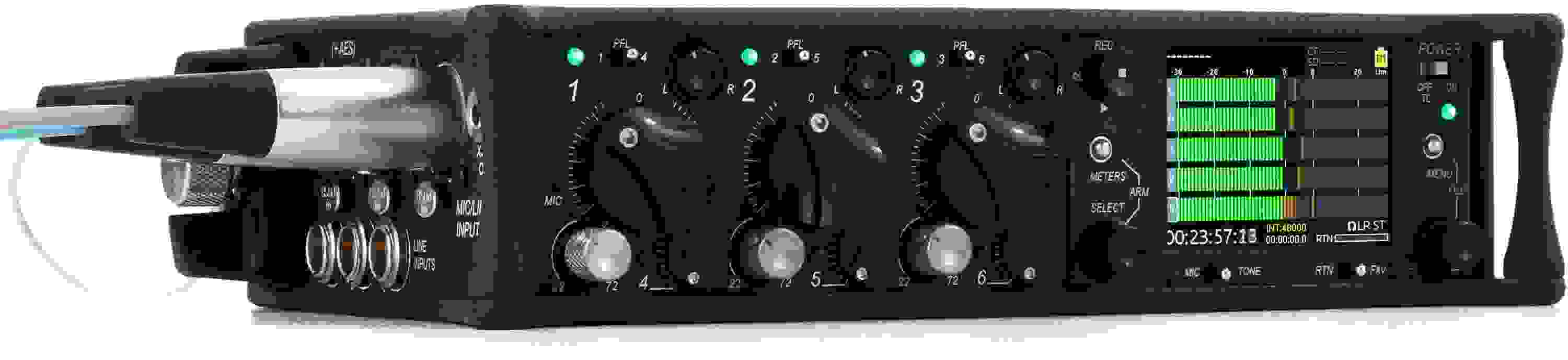 Sound Devices 633 6-channel Field Mixer with 10-track Recorder | Sweetwater