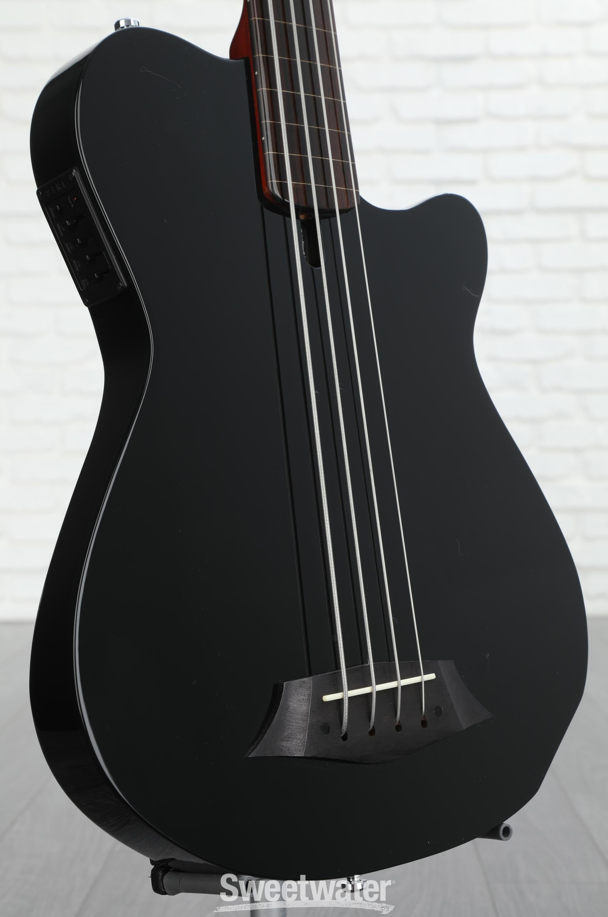 Sire Marcus Miller GB5 4-string Fretless Bass Guitar - Black | Sweetwater