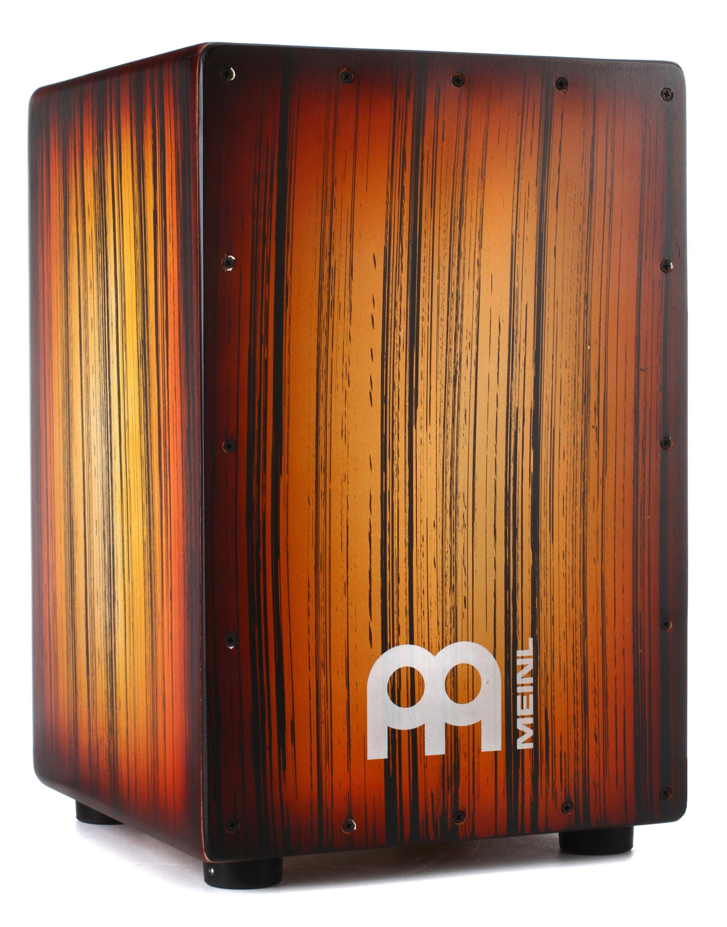 Meinl Percussion Headliner Series String Cajon - Amber Tiger Stripe ...