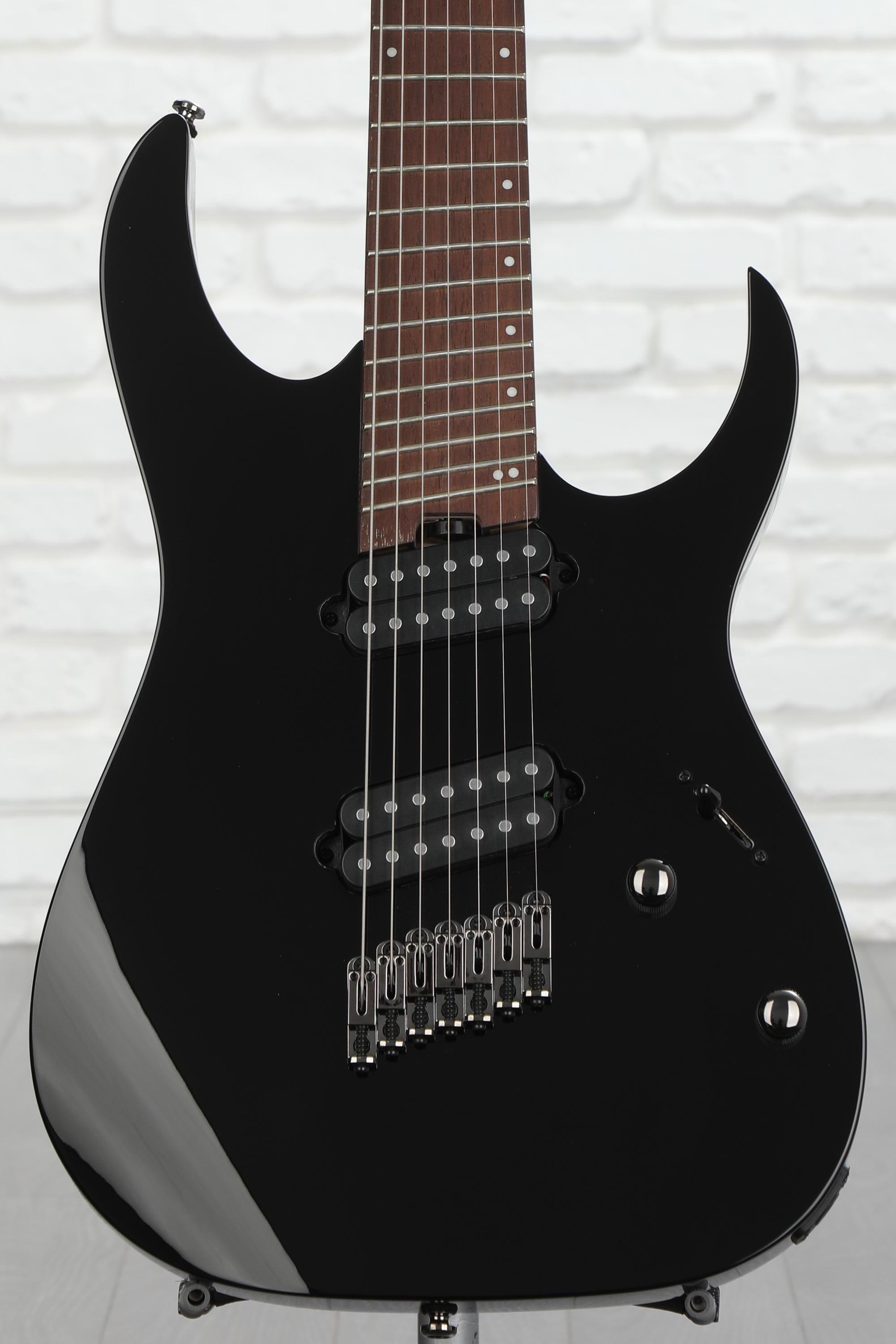 Ibanez RGMS7 7-string Electric Guitar - Black | Sweetwater