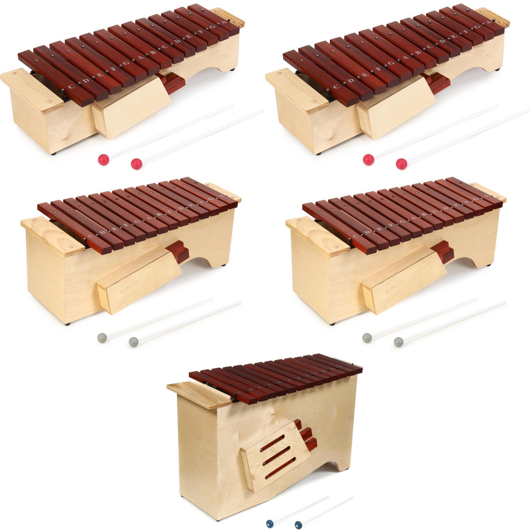 Rhythm Band RBI Orff Xylophone 5 Piece Bundle | Sweetwater