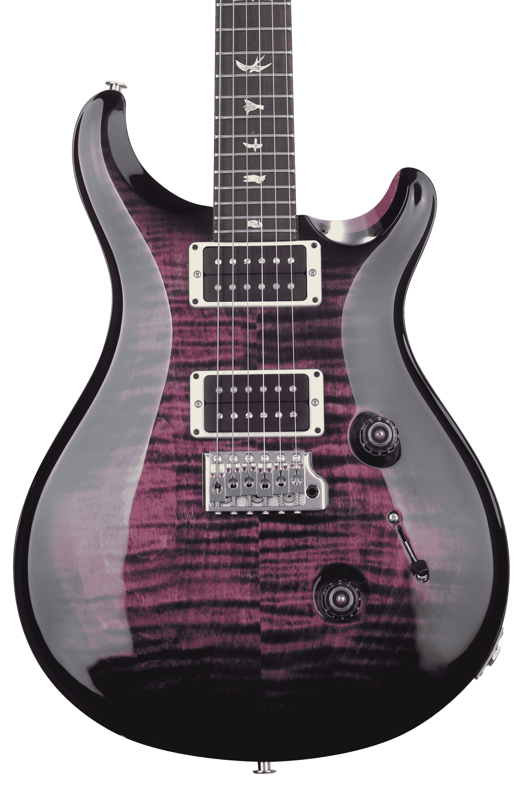 PRS Custom 24 Electric Guitar - Dark Violet Smokewrap Burst | Sweetwater