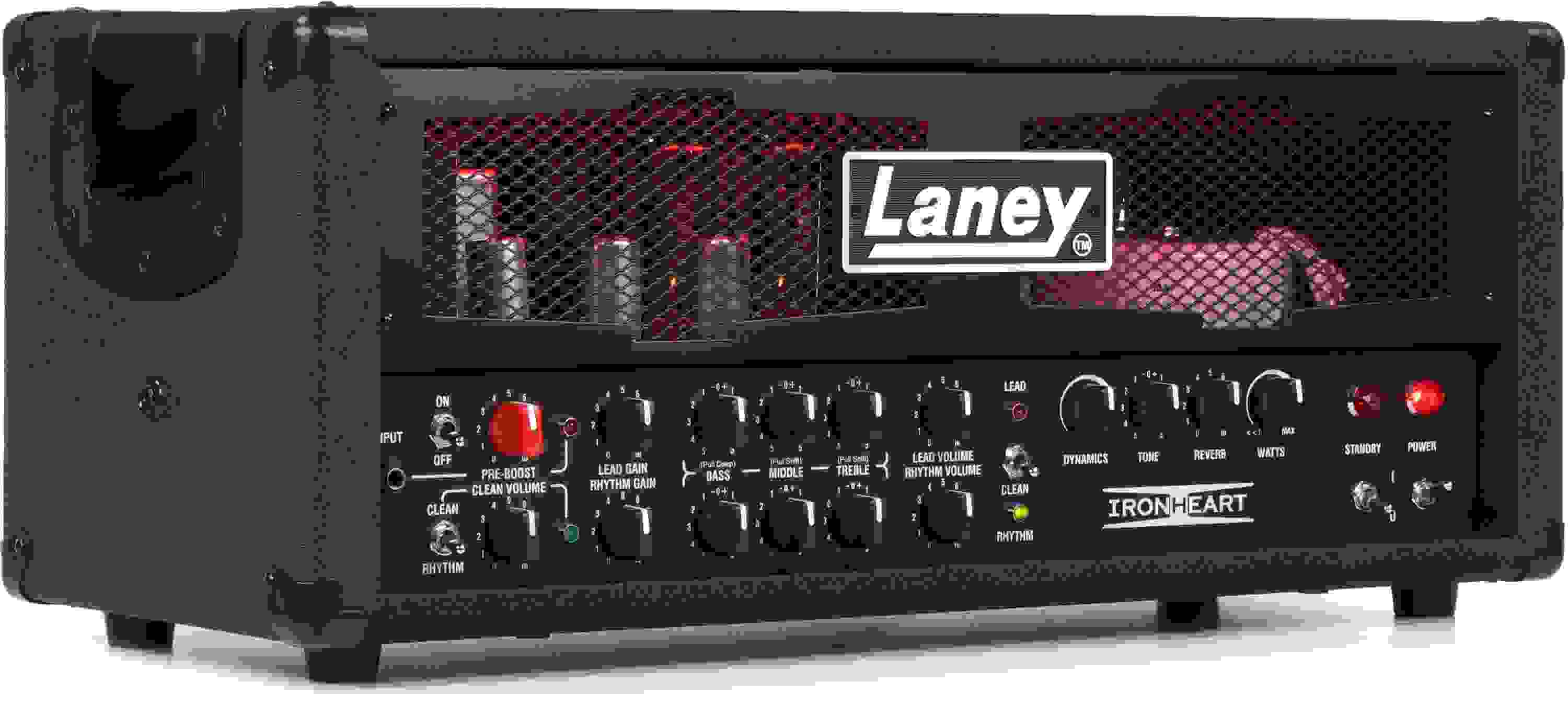 Laney Black Country Customs Ironheart IRT60H 60-watt Tube Head | Sweetwater
