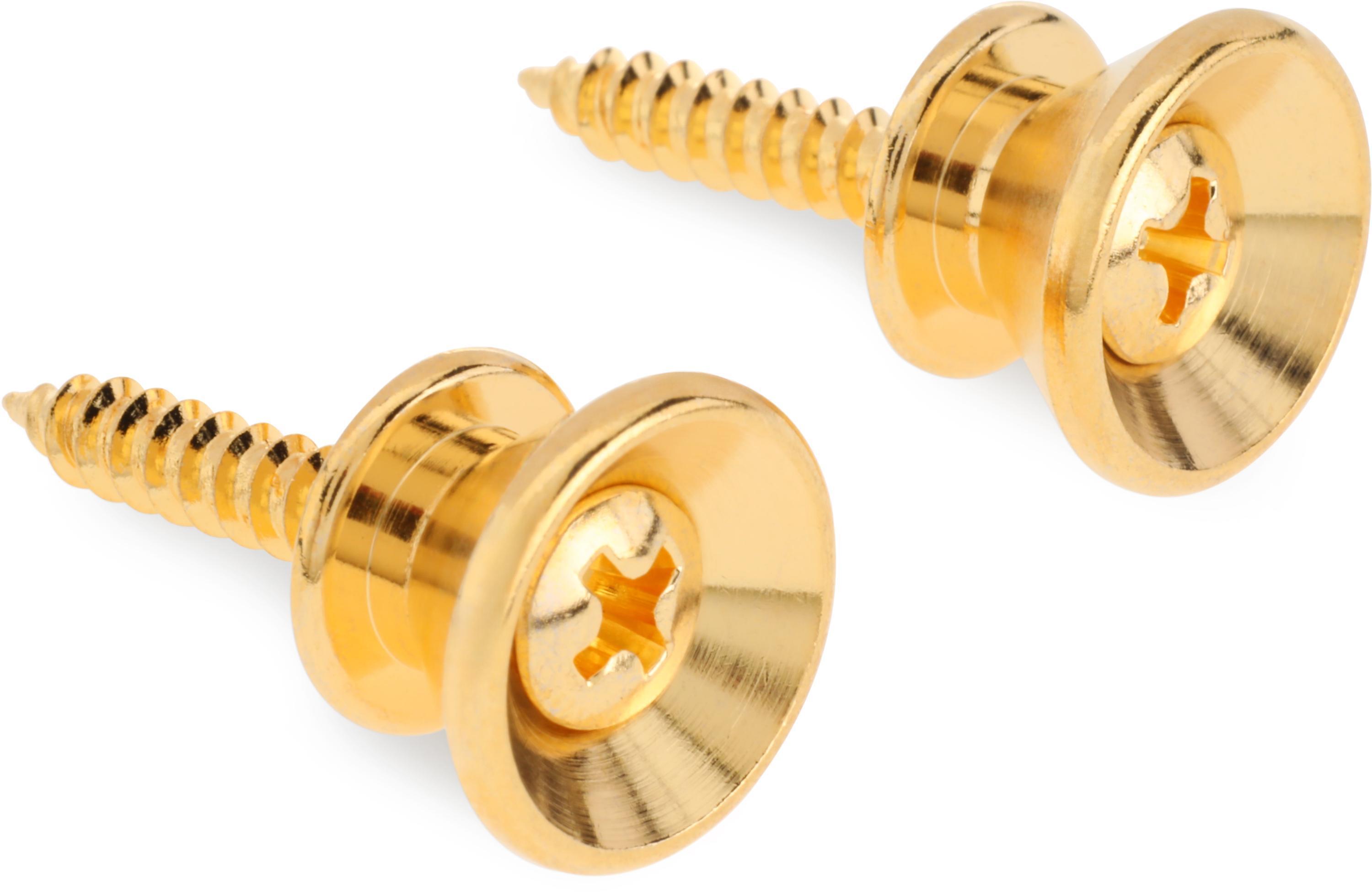 Gotoh EP-B2 Guitar Strap Pins - Gold | Sweetwater