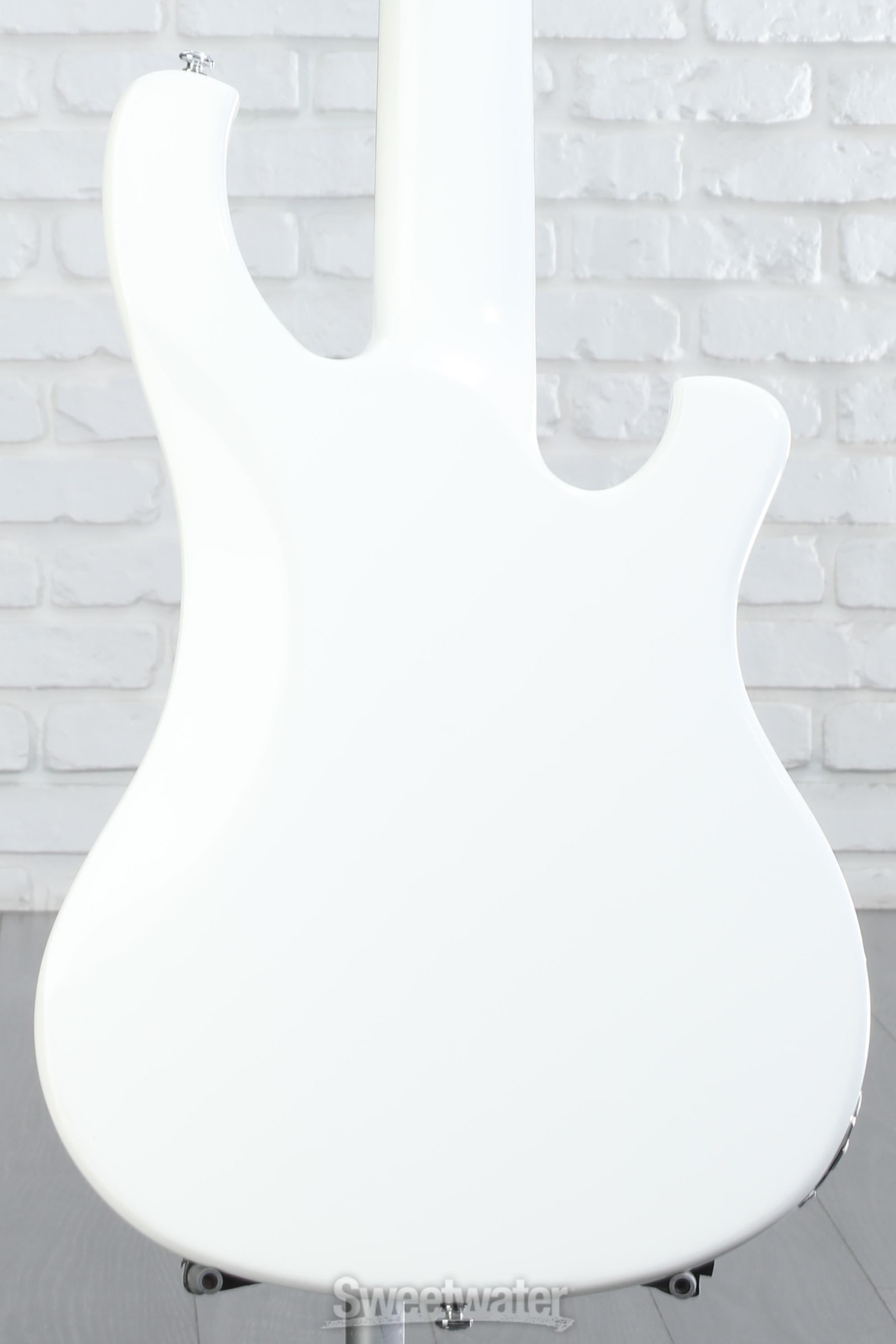 Schecter Stargazer 12 12-string Left-handed Bass Guitar - Gloss White ...