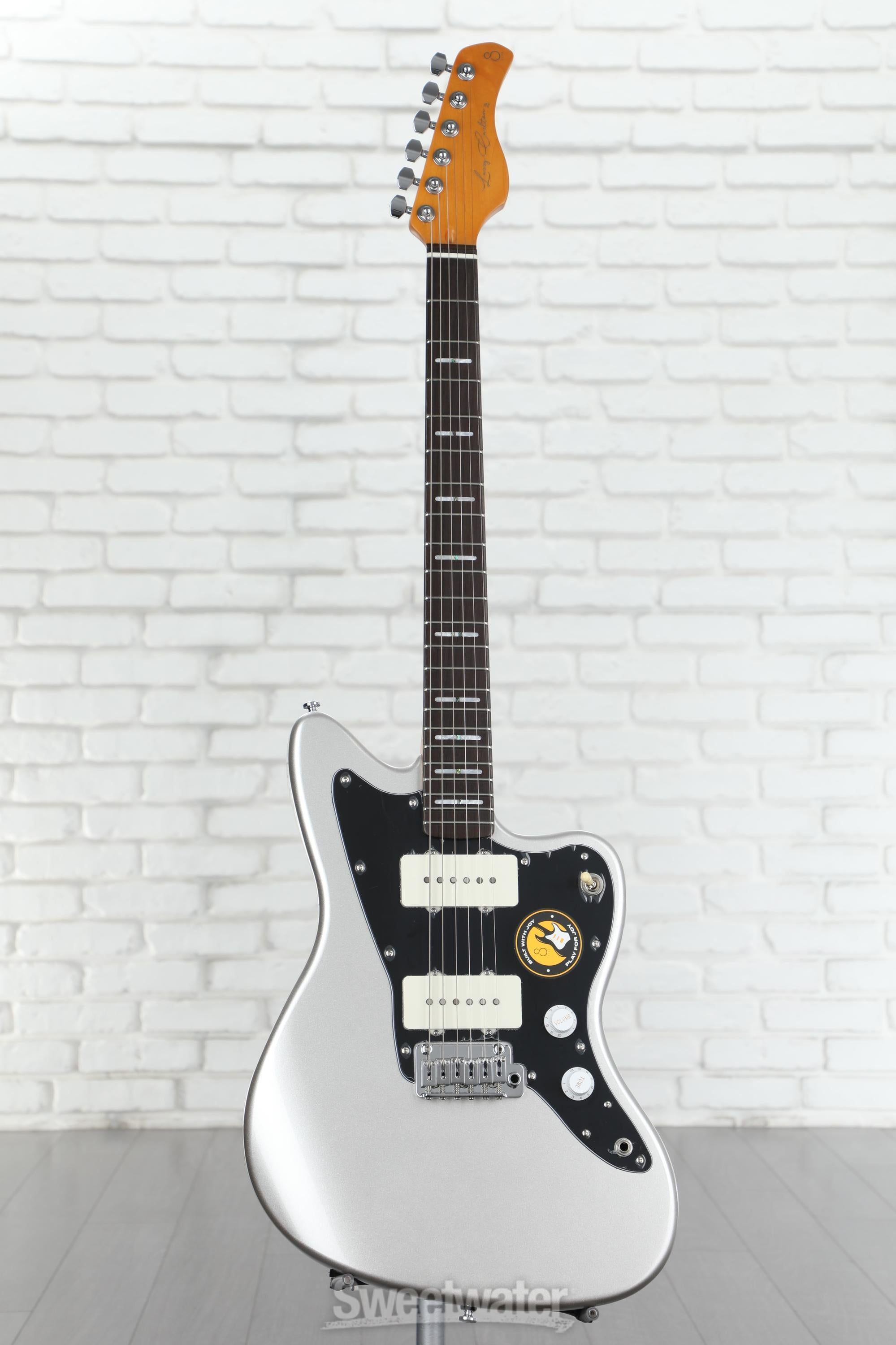 Sire Larry Carlton J3 Electric Guitar - Silver | Sweetwater