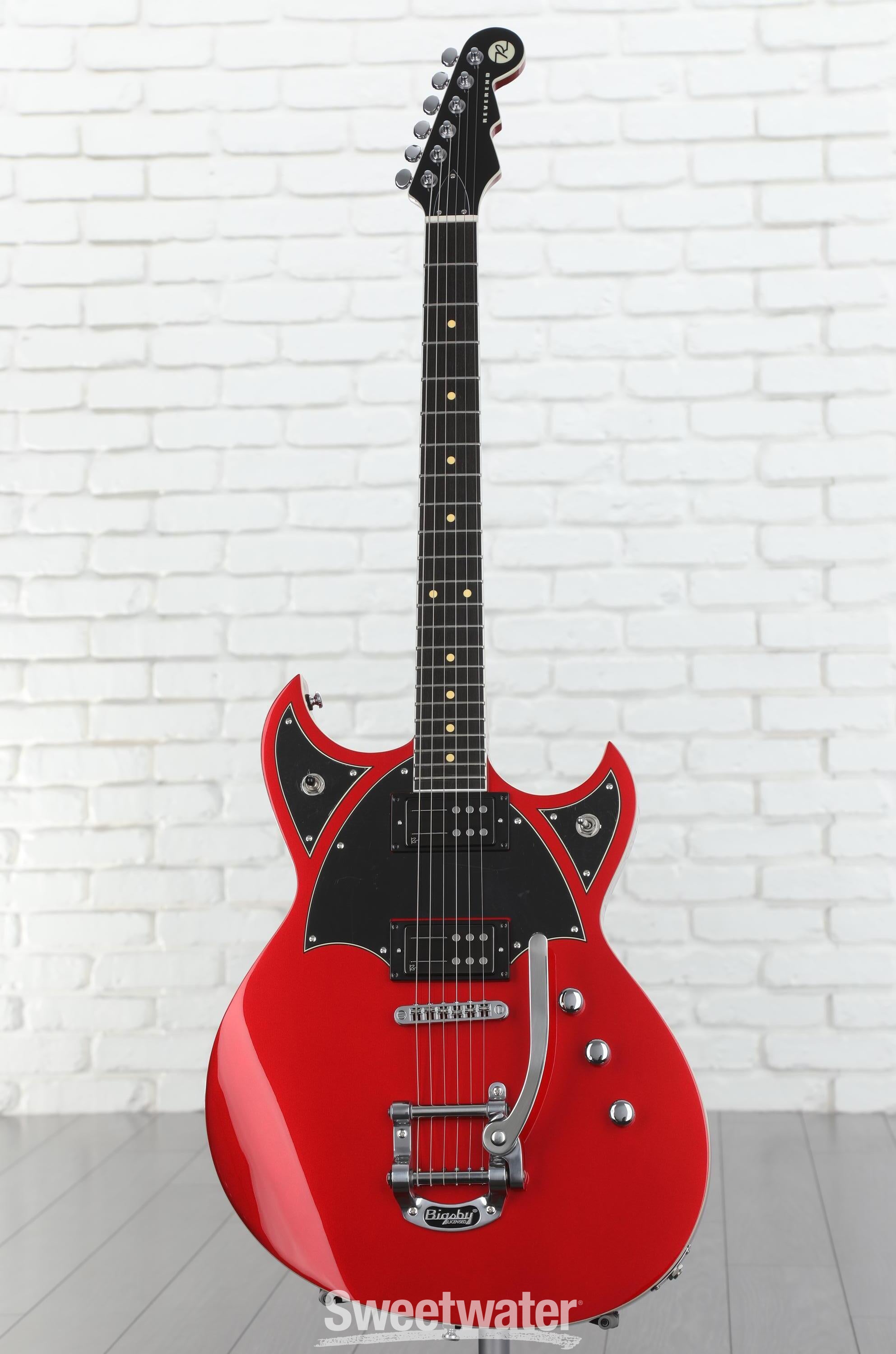 Reverend Reeves Gabrels Spacehawk Electric Guitar - Metallic Red ...