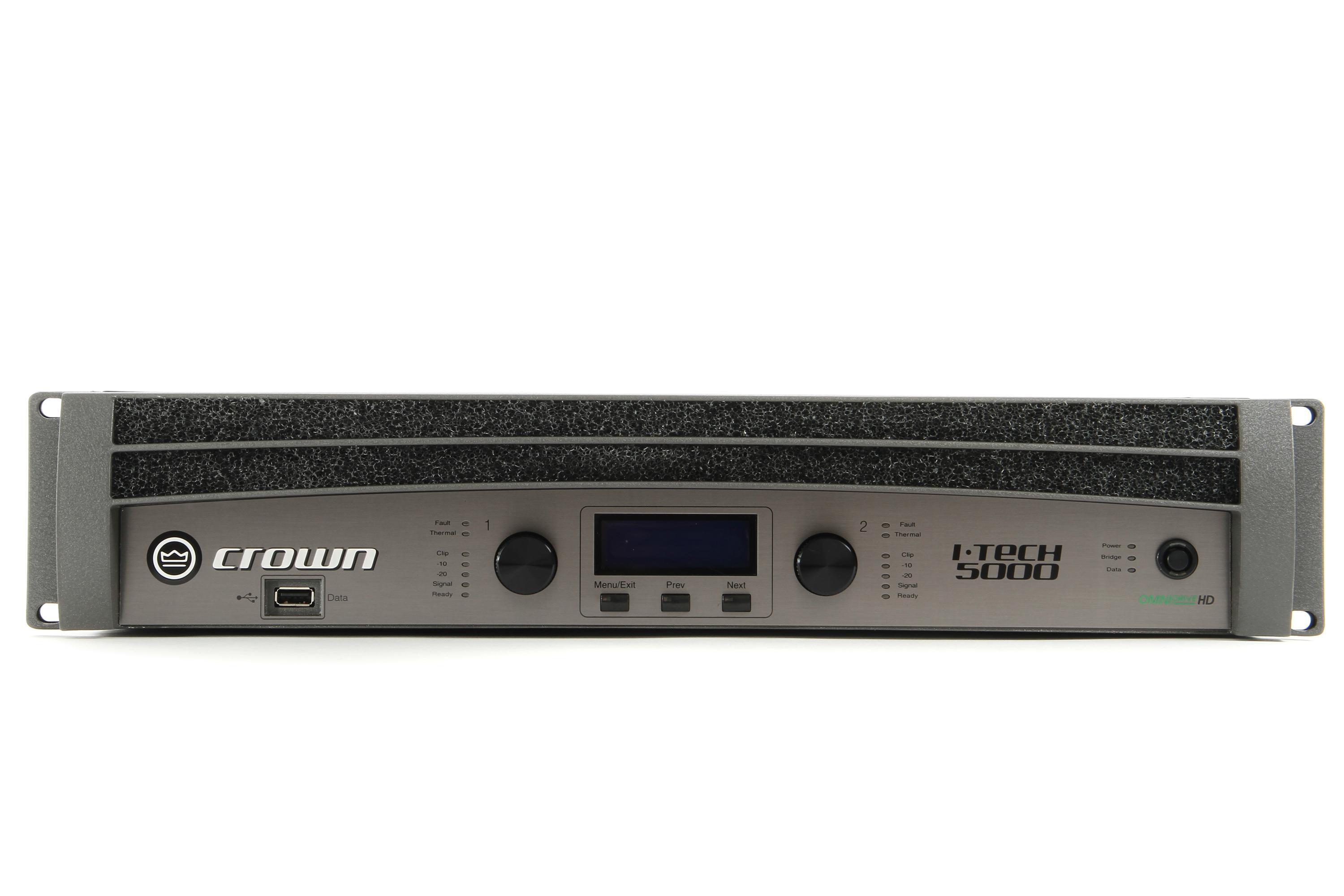 Crown I-Tech 5000HD Power Amplifier | Sweetwater