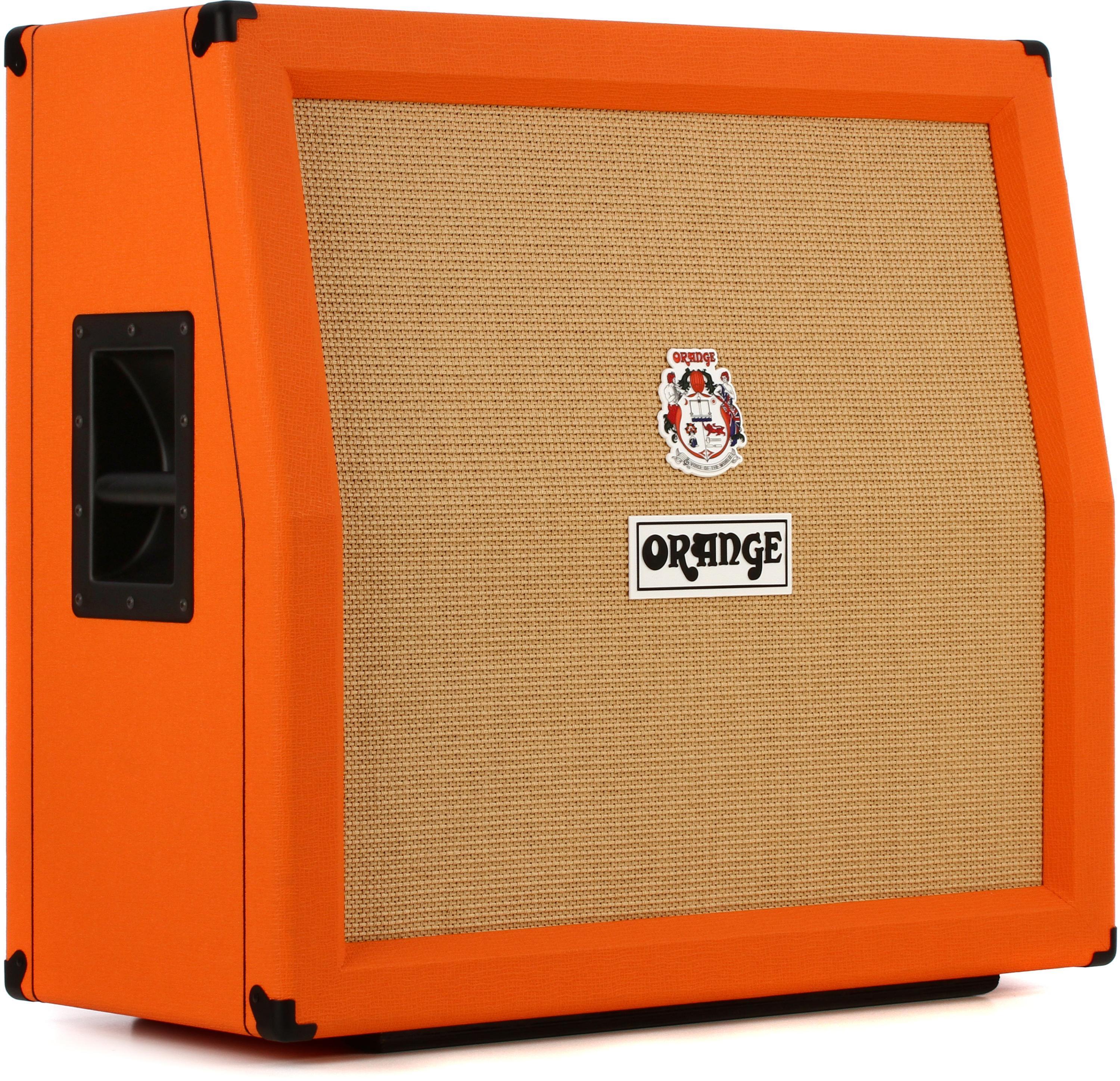 Orange PPC412-A - 240-watt 4x12-inch Angled Cabinet - Orange | Sweetwater