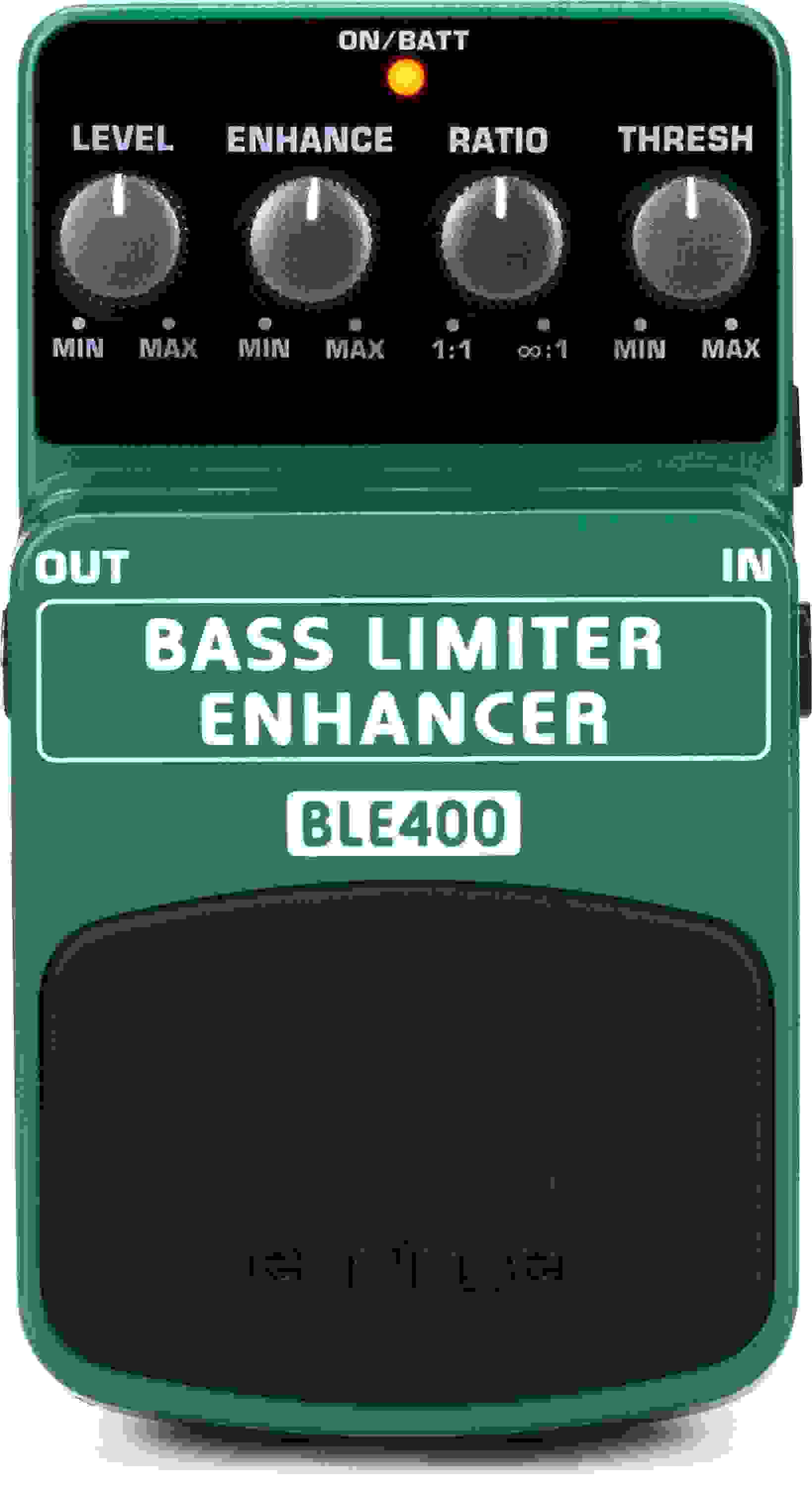 Behringer BLE400 Bass Limiter Enhancer Pedal | Sweetwater