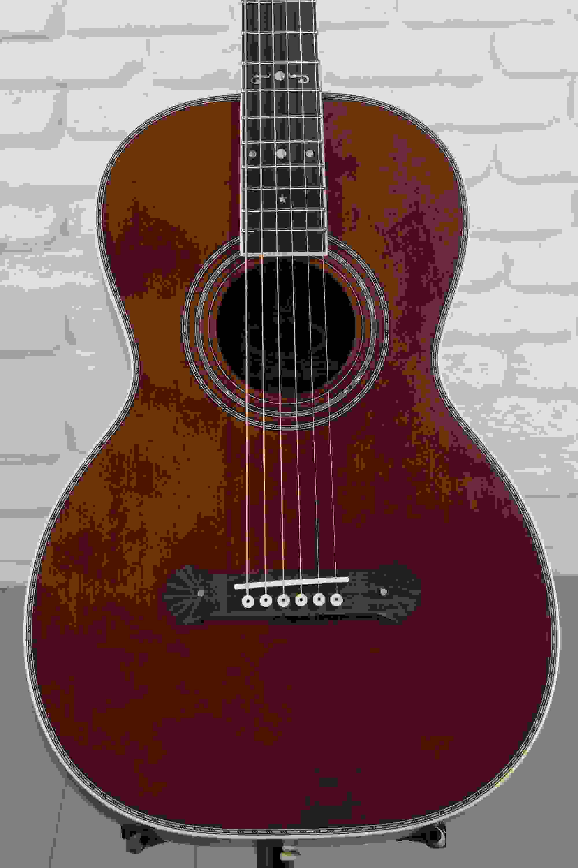 Washburn R310K Victorian Acoustic Guitar - Antique Brown Matte | Sweetwater
