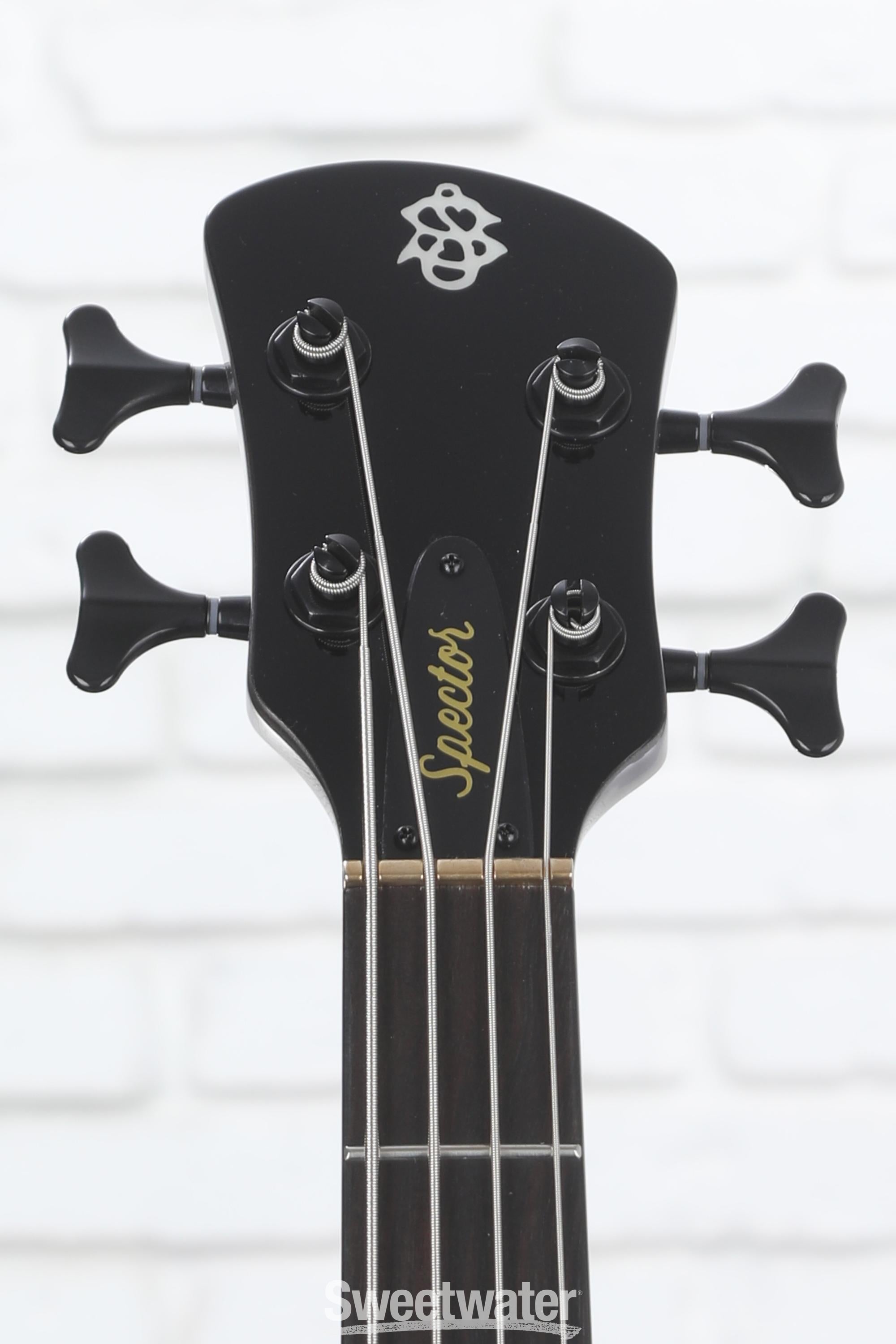 Spector NS Ethos High Performance 4 Bass Guitar - Gunmetal Gloss ...