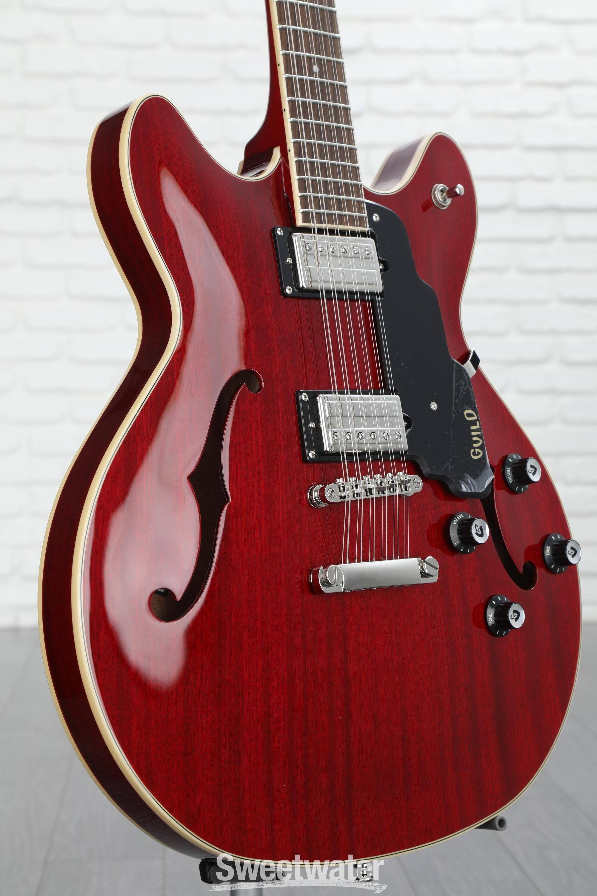 Guild Starfire I 12-ST 12-string Semi-hollow Electric Guitar - Cherry ...
