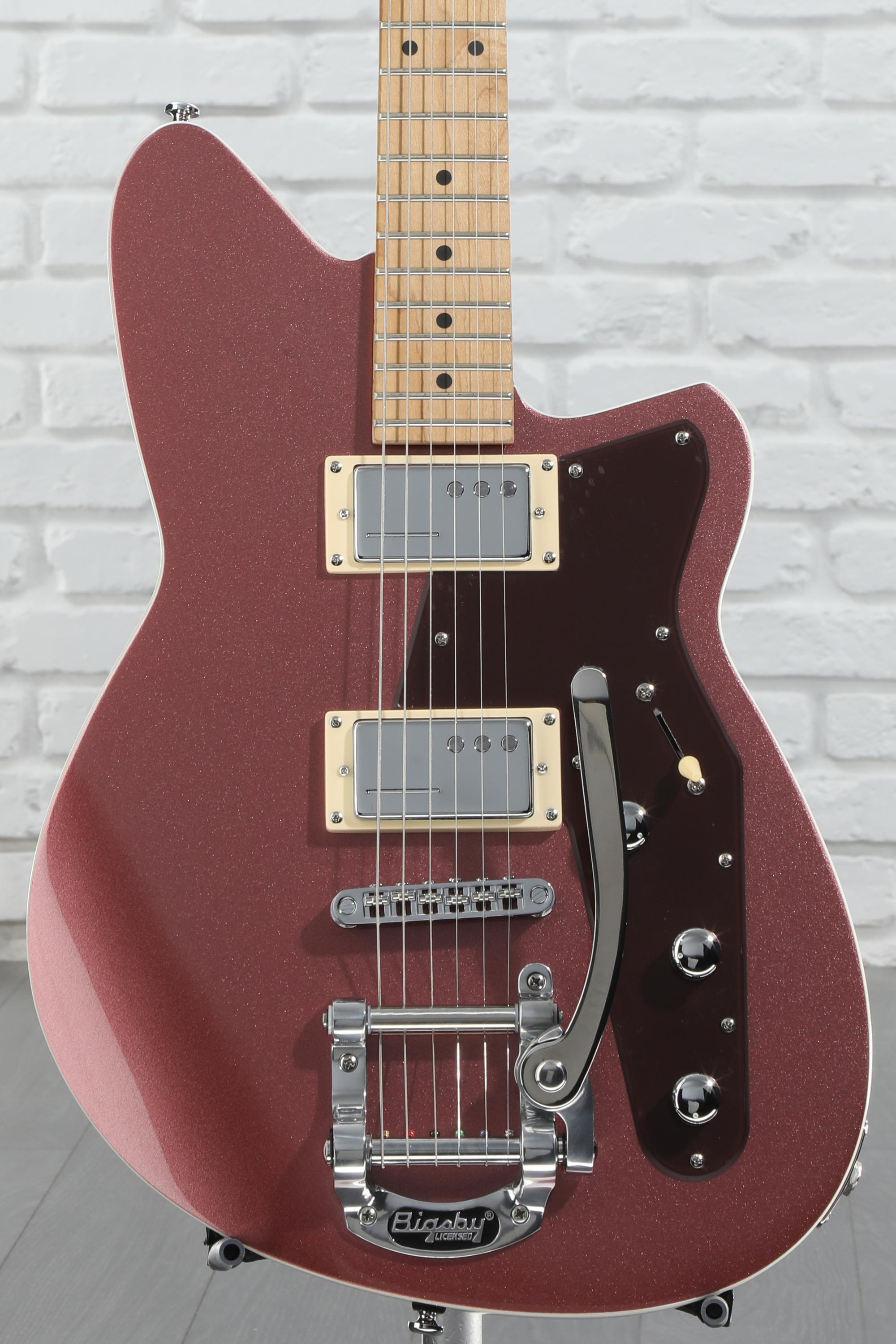 Reverend Jetstream HC Electric Guitar - Mulberry Mist, Maple ...