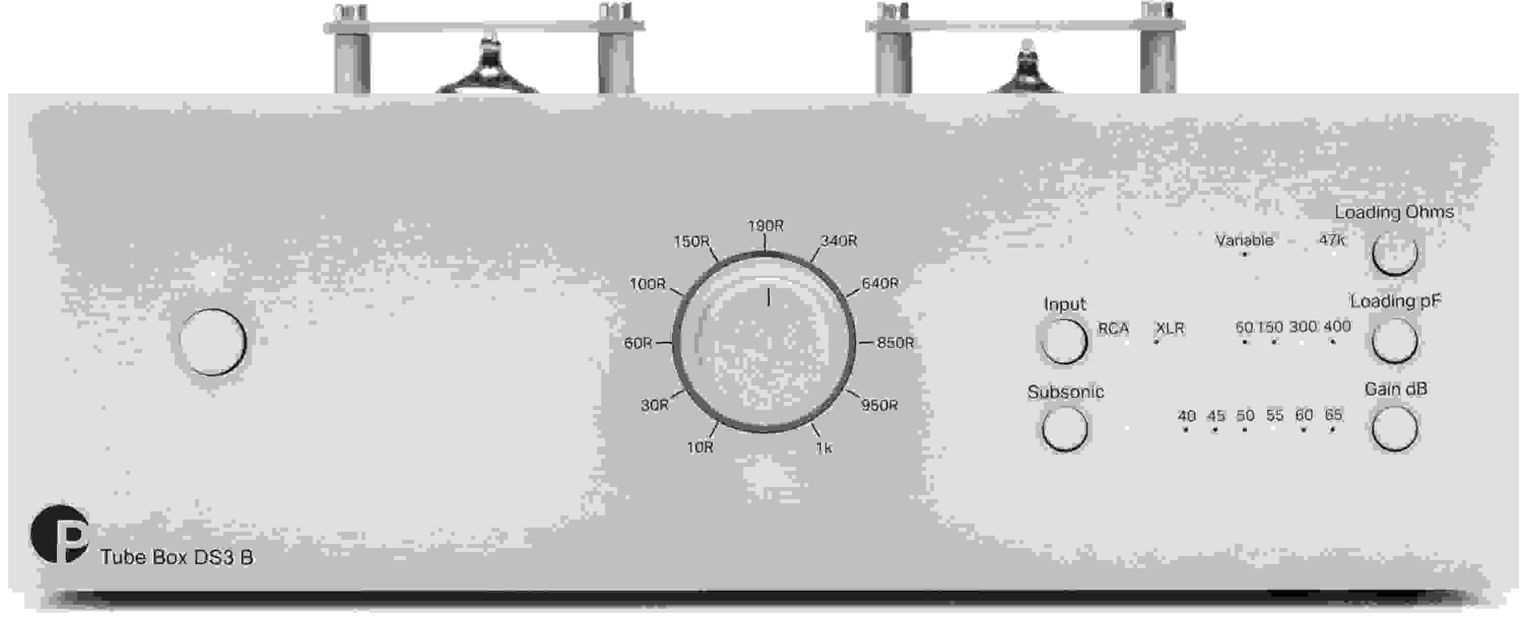 Pro-Ject Tube Box DS3 B Balanced MM/MC Phono Preamp - Silver | Sweetwater