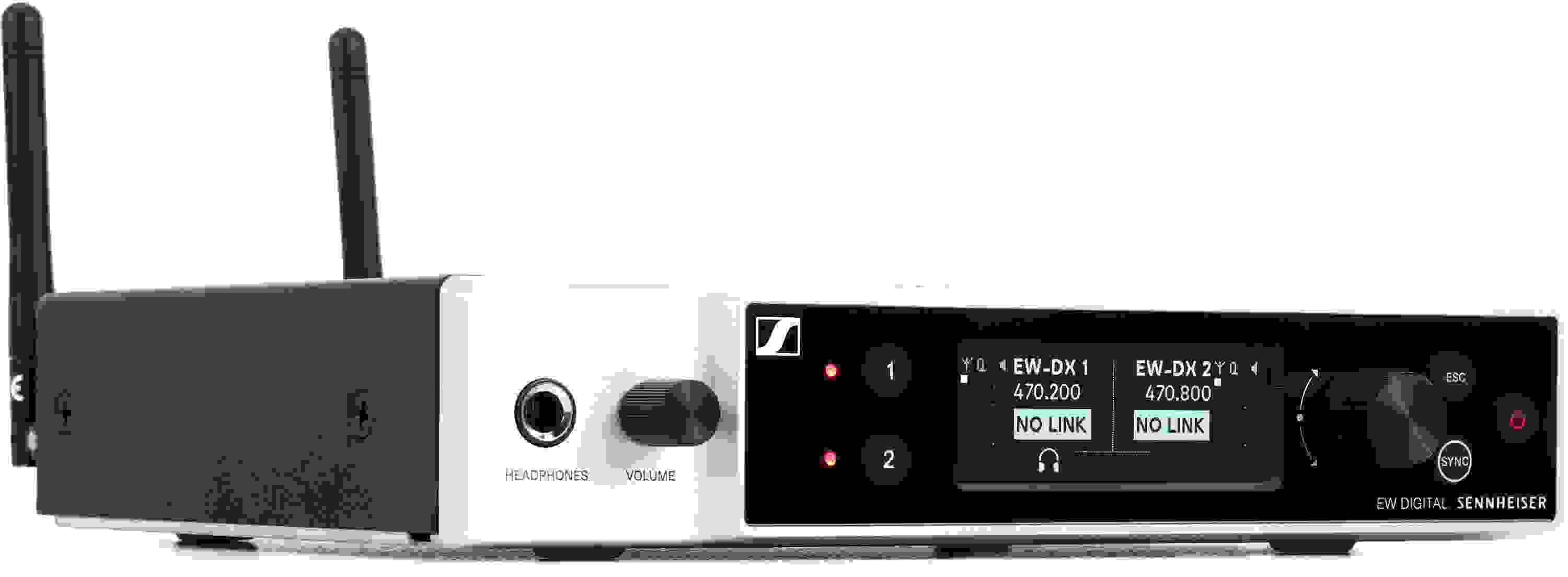 Sennheiser EW-DX EM 2 Wireless Receiver - Q1-9 Band | Sweetwater