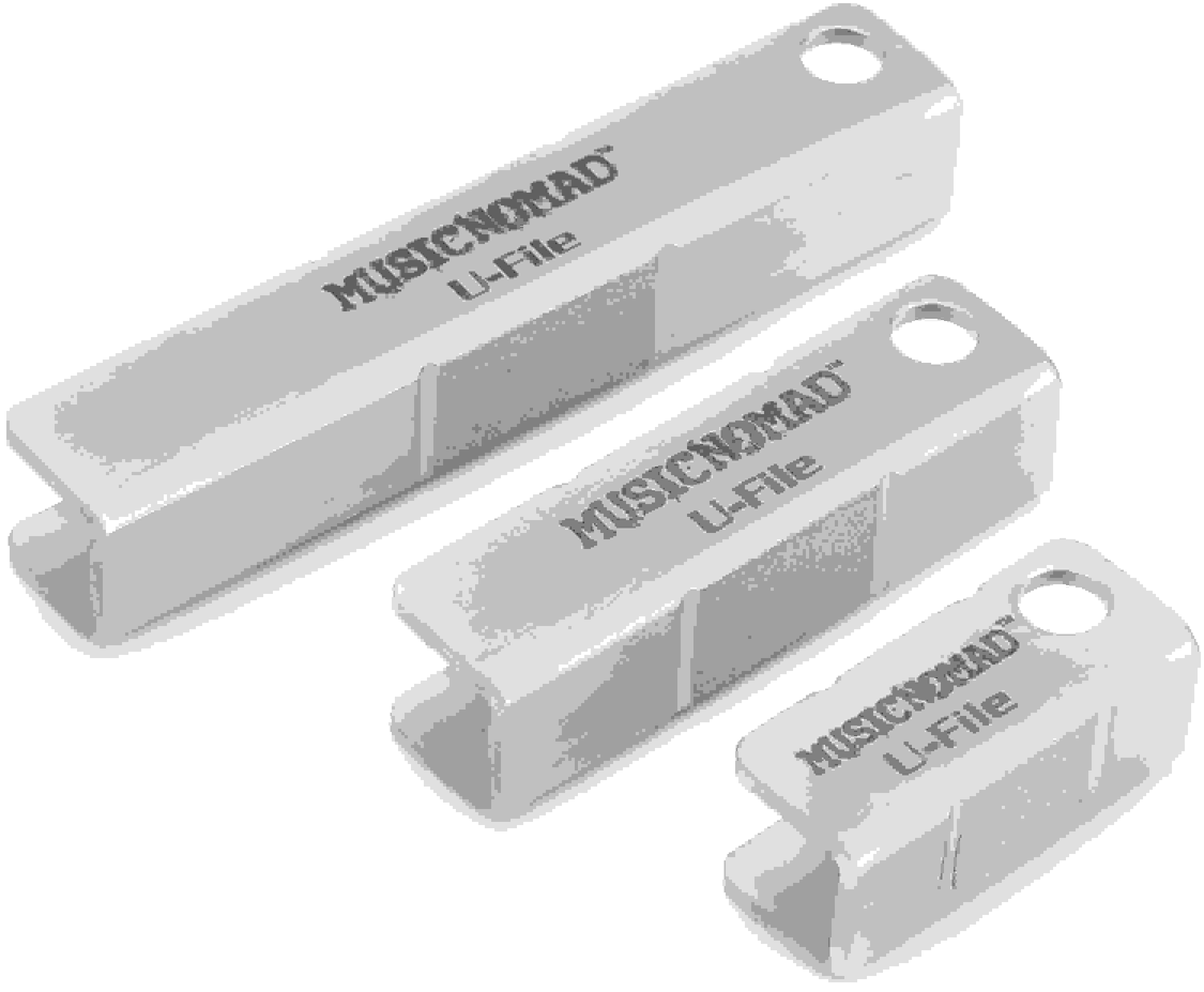 MusicNomad Fret Leveler Diamond U-File Set | Sweetwater