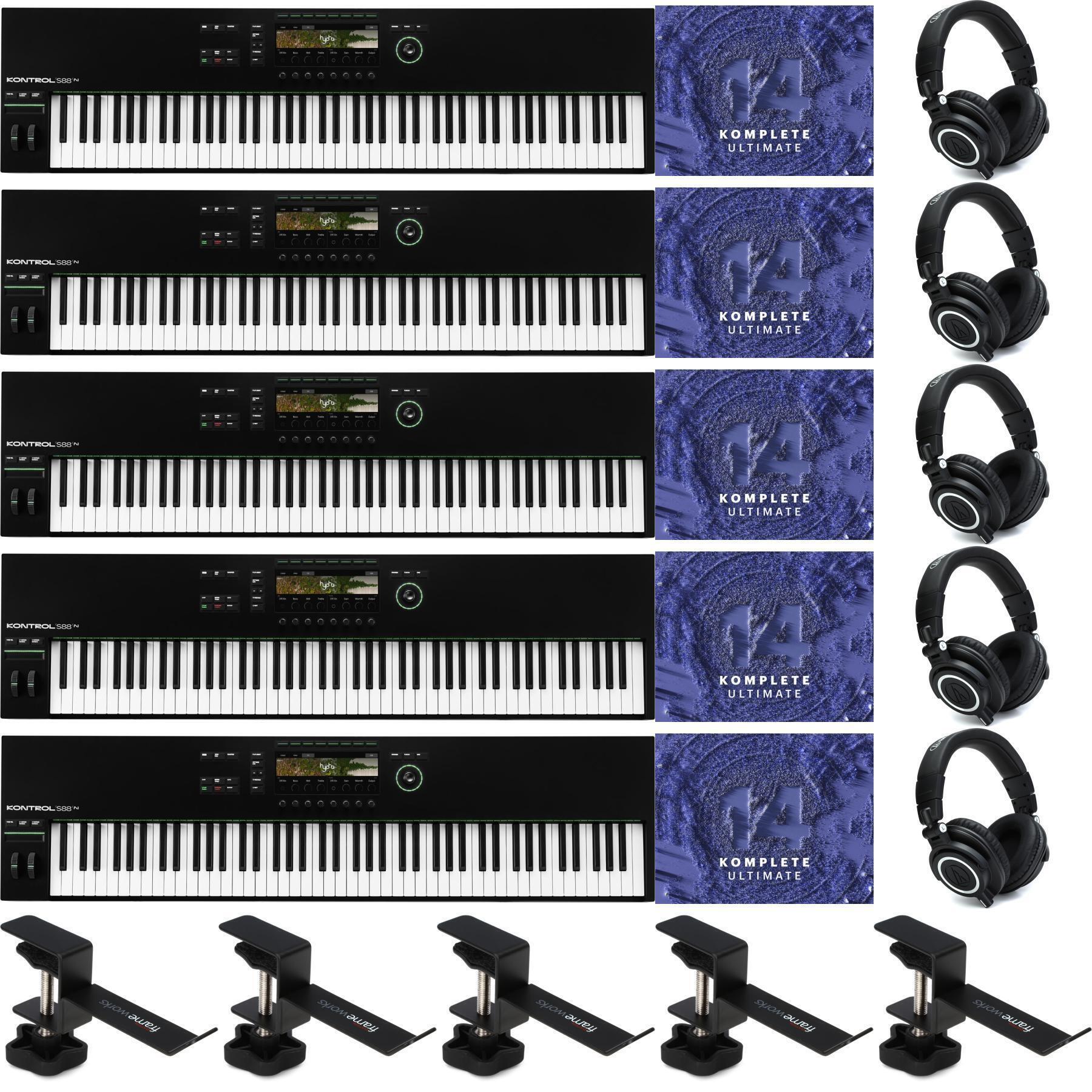 Native Instruments Kontrol S88 Mk3 88-key Smart Keyboard Controller and ...