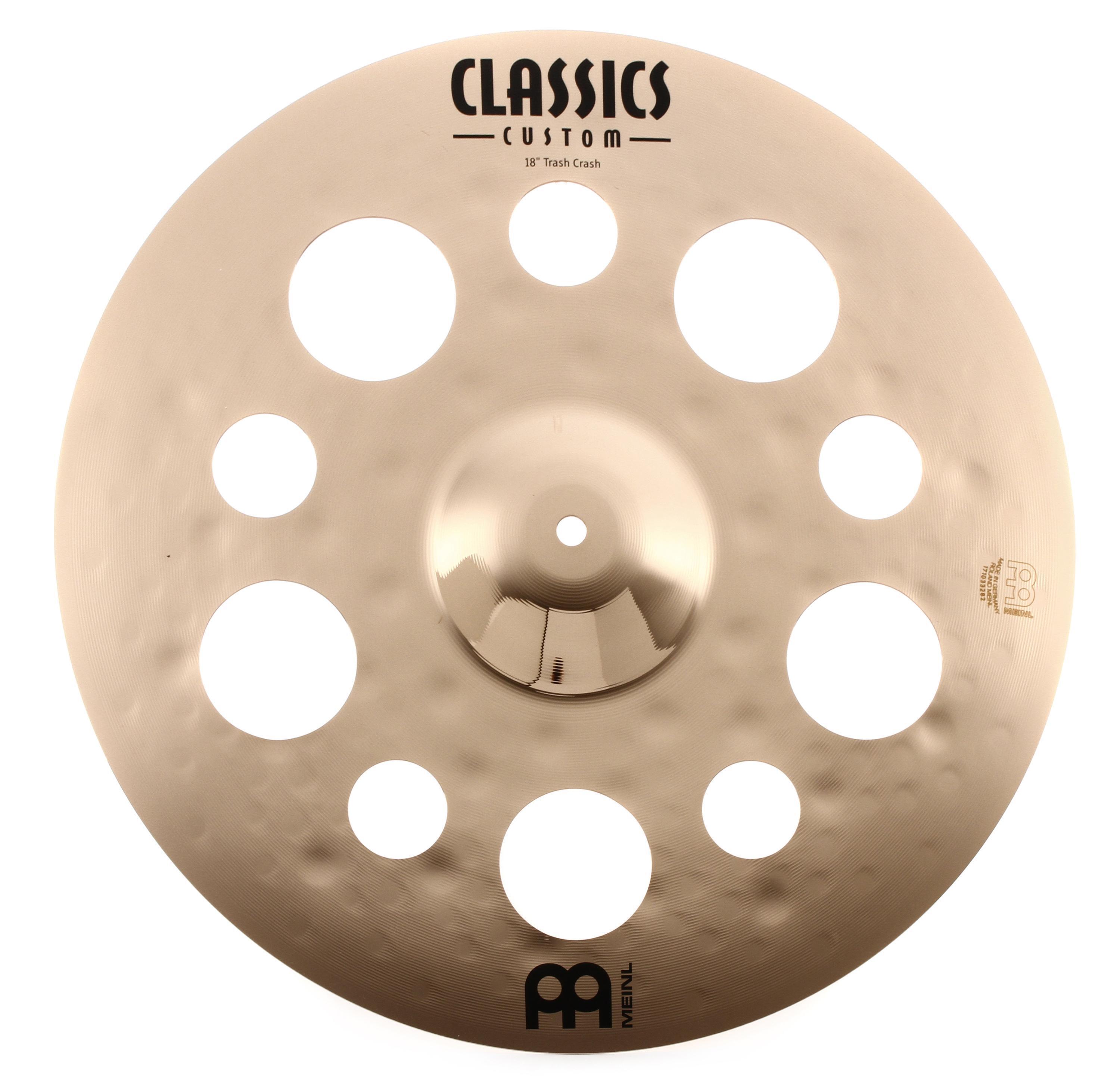 Meinl Cymbals 18 inch Classic Custom Trash Crash Cymbal | Sweetwater