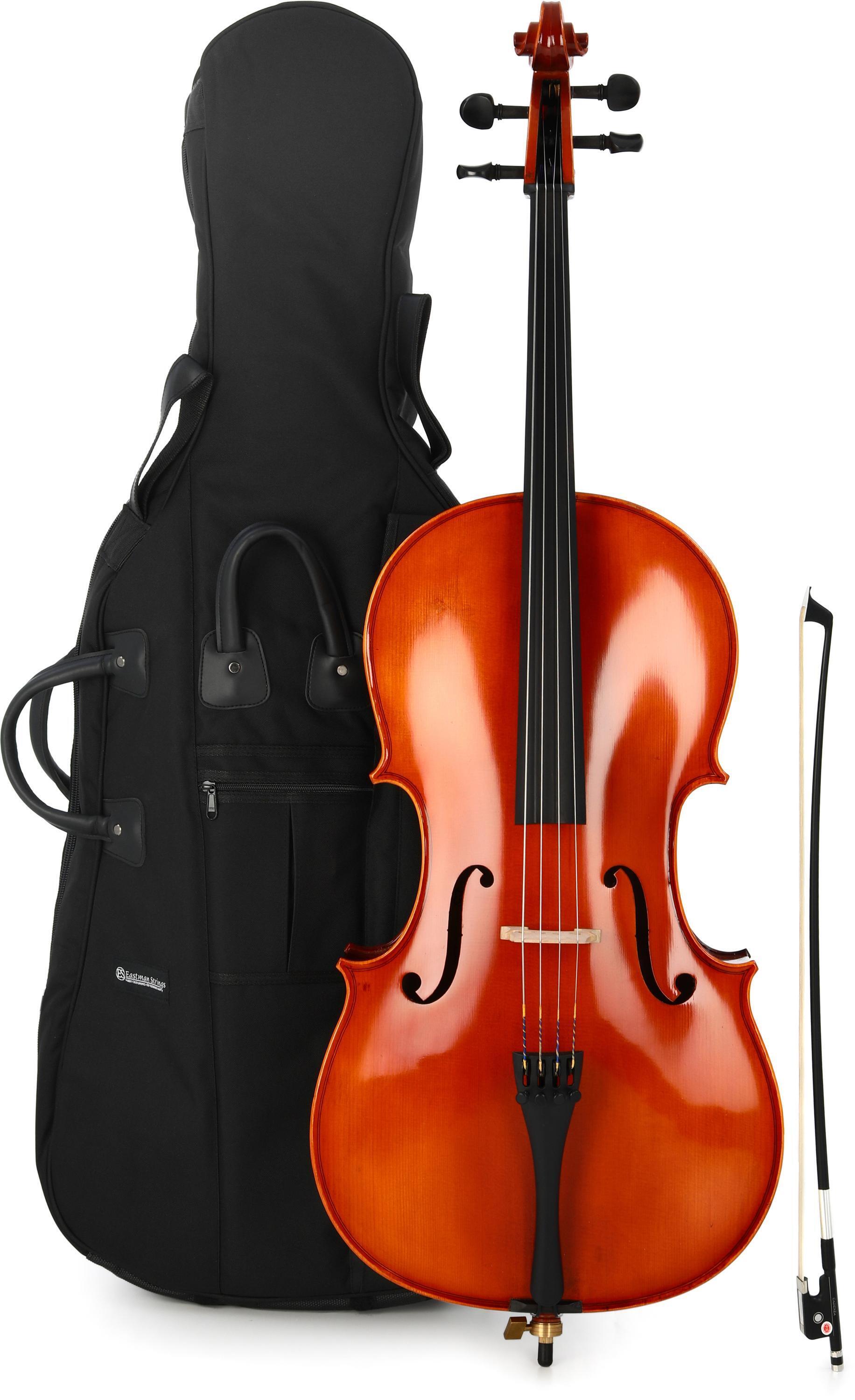 Eastman SWVC100 Student Cello Outfit - 1/2 Size | Sweetwater