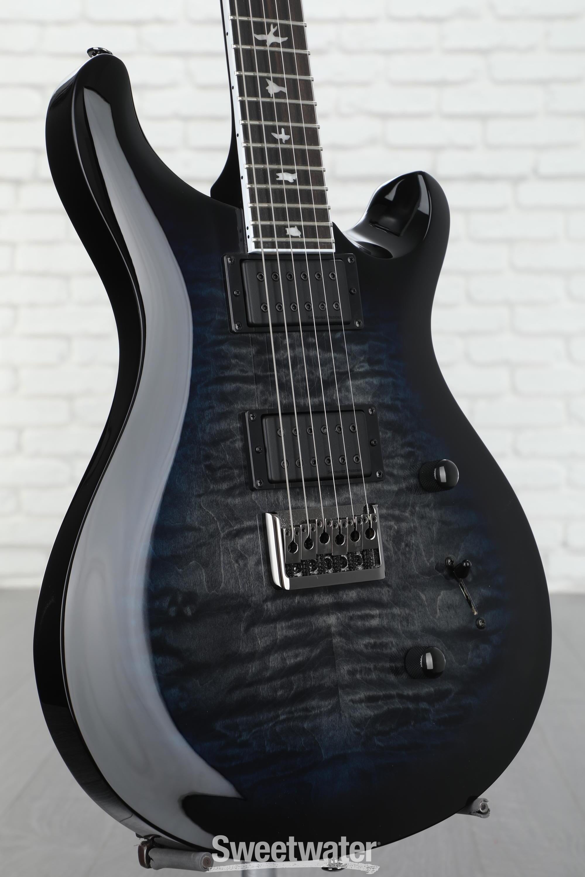 PRS SE Mark Holcomb Signature Electric Guitar - Holcomb Blue Burst ...