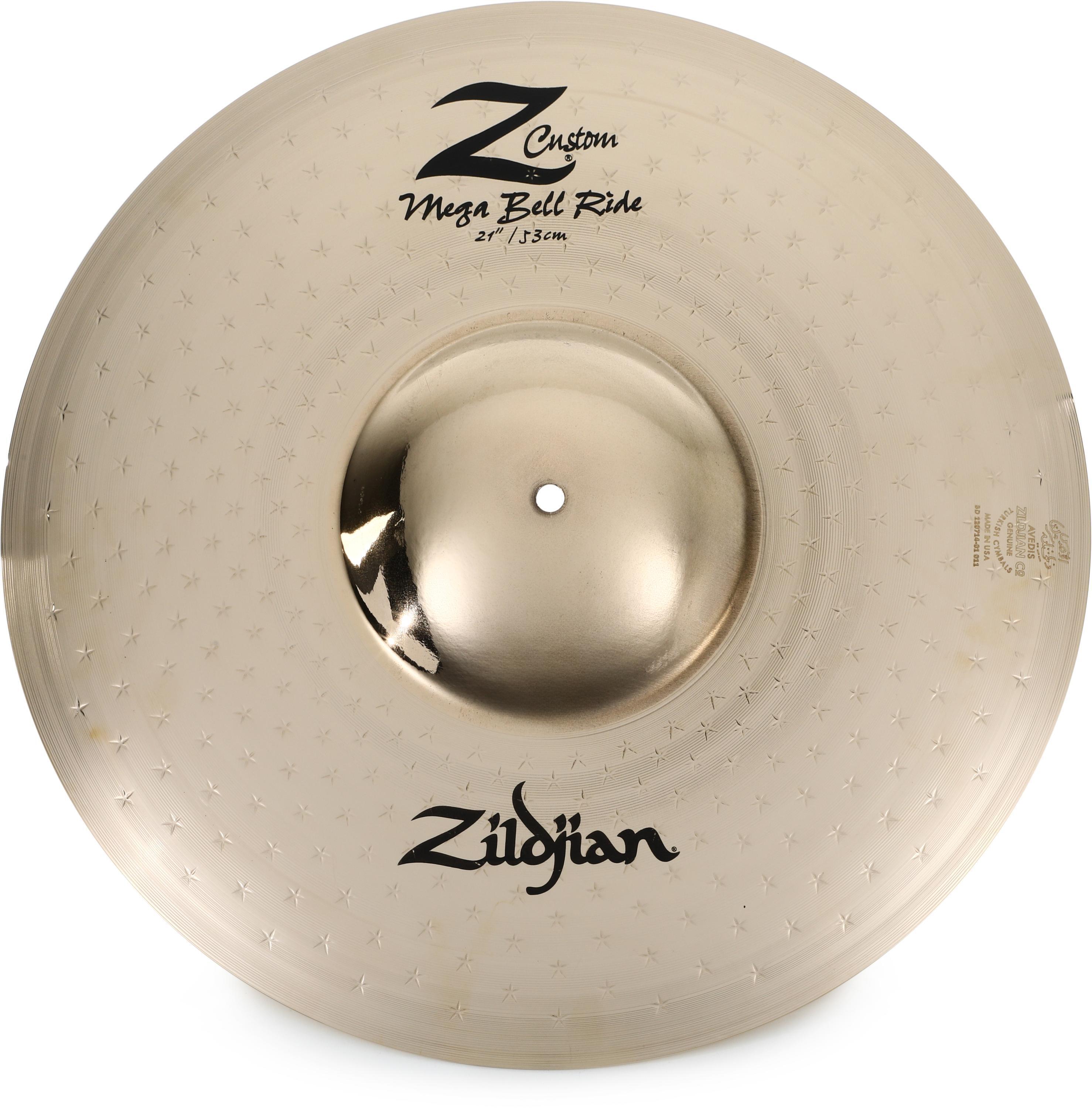 Zildjian Z Custom Mega Bell Ride Cymbal - 21 inches | Sweetwater