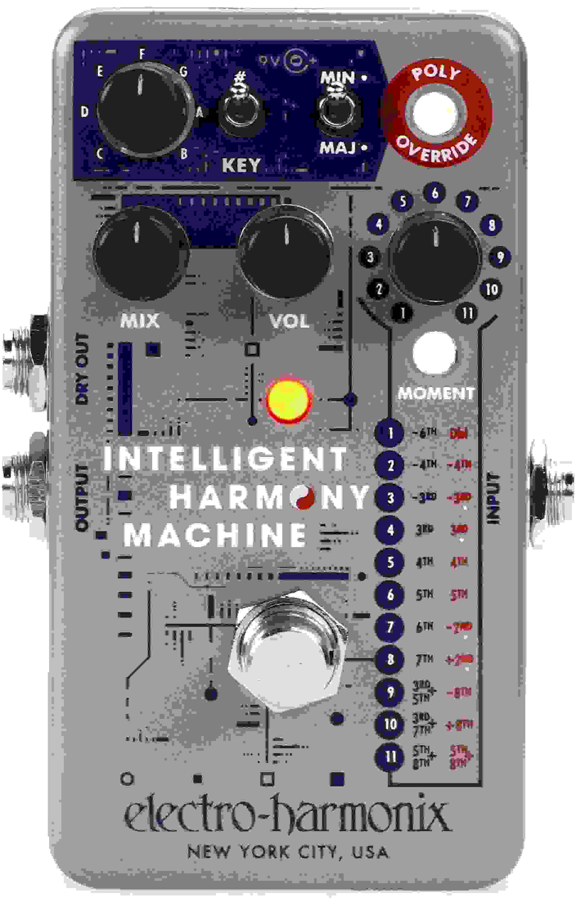 Electro-Harmonix Intelligent Harmony Machine Harmony and Pitch Shifter ...