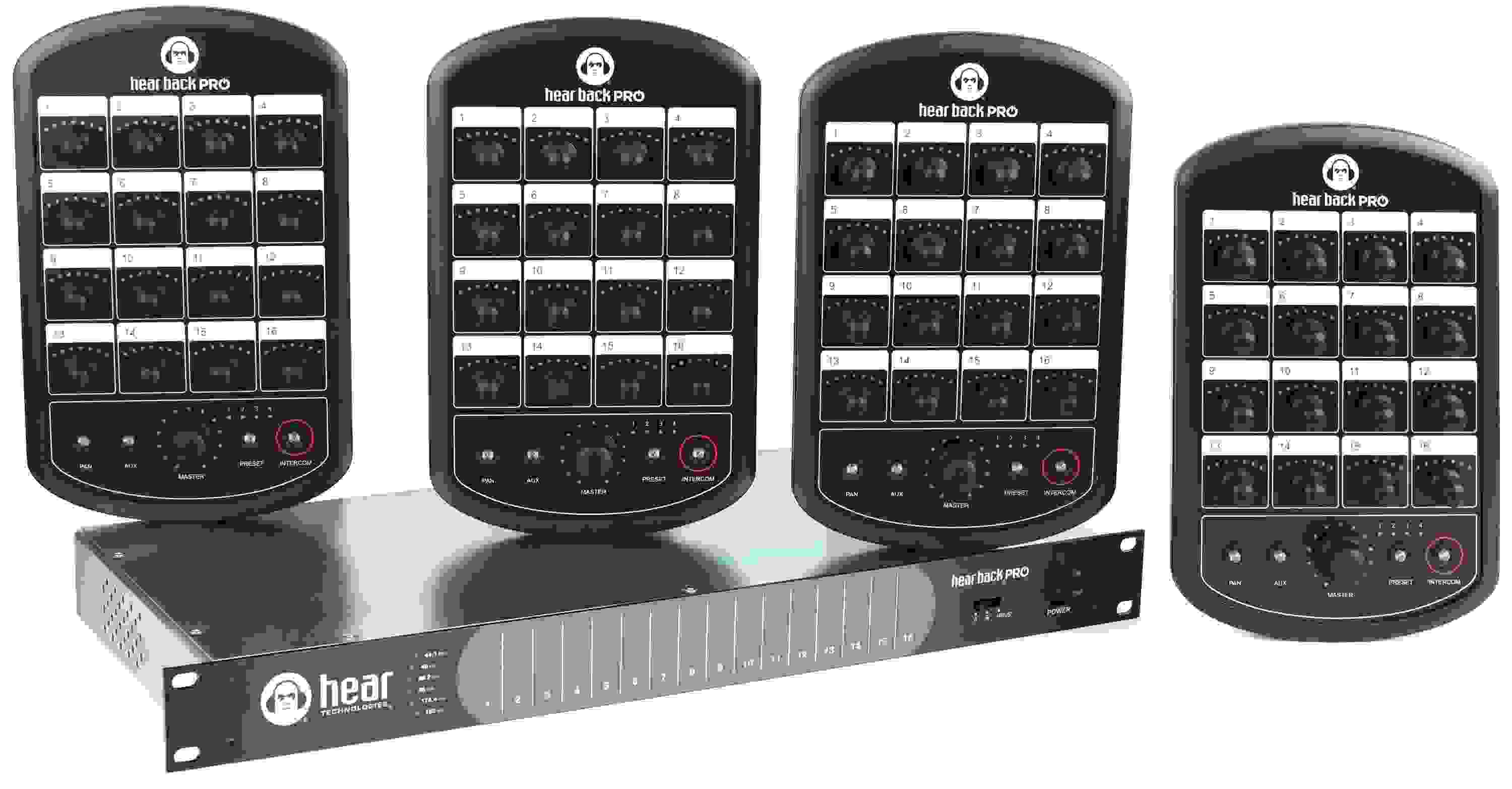 Hear Technologies Hear Back PRO Four Pack - ADAT Input | Sweetwater
