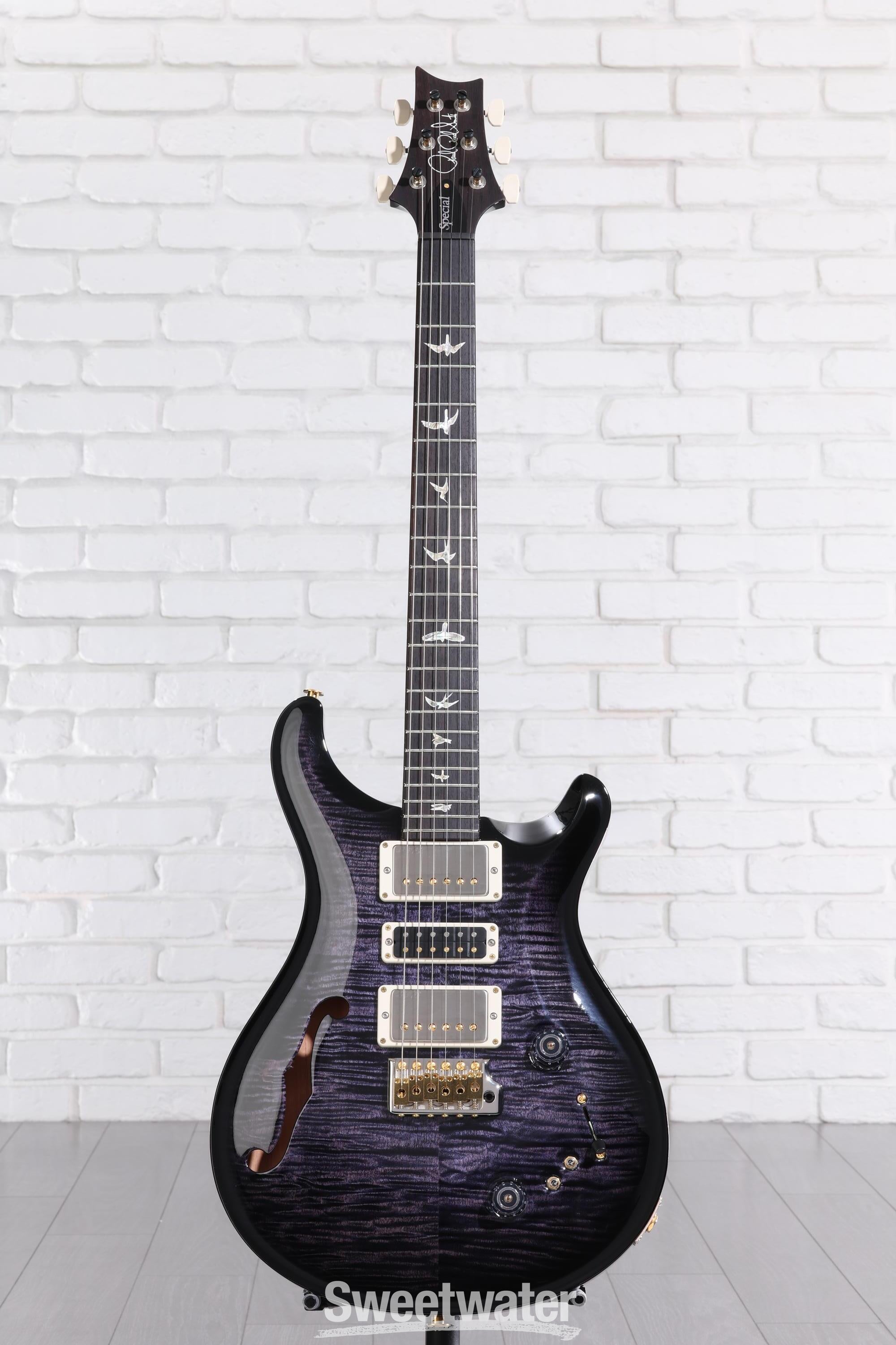 PRS Special Semi-Hollow 10-Top Electric Guitar - Purple Mist Wraparound ...