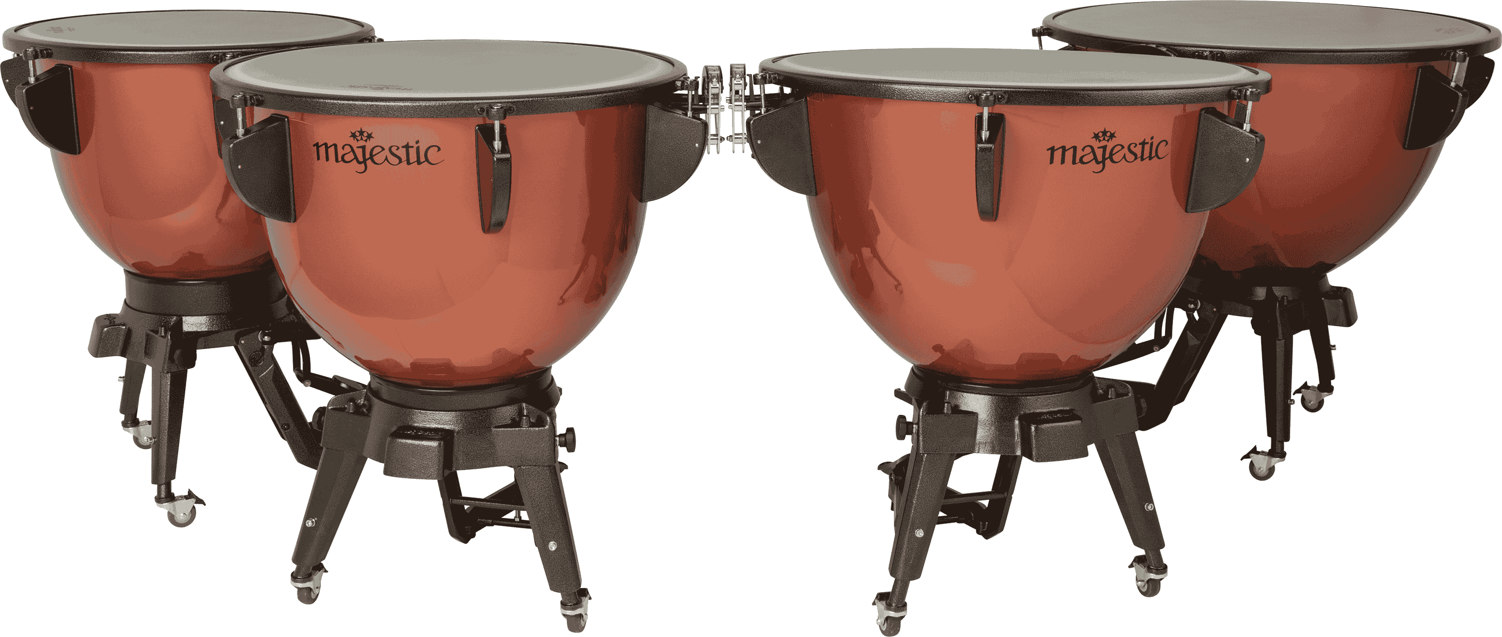 Majestic Harmonic Series Fiberglass Timpani - Set of 4 | Sweetwater