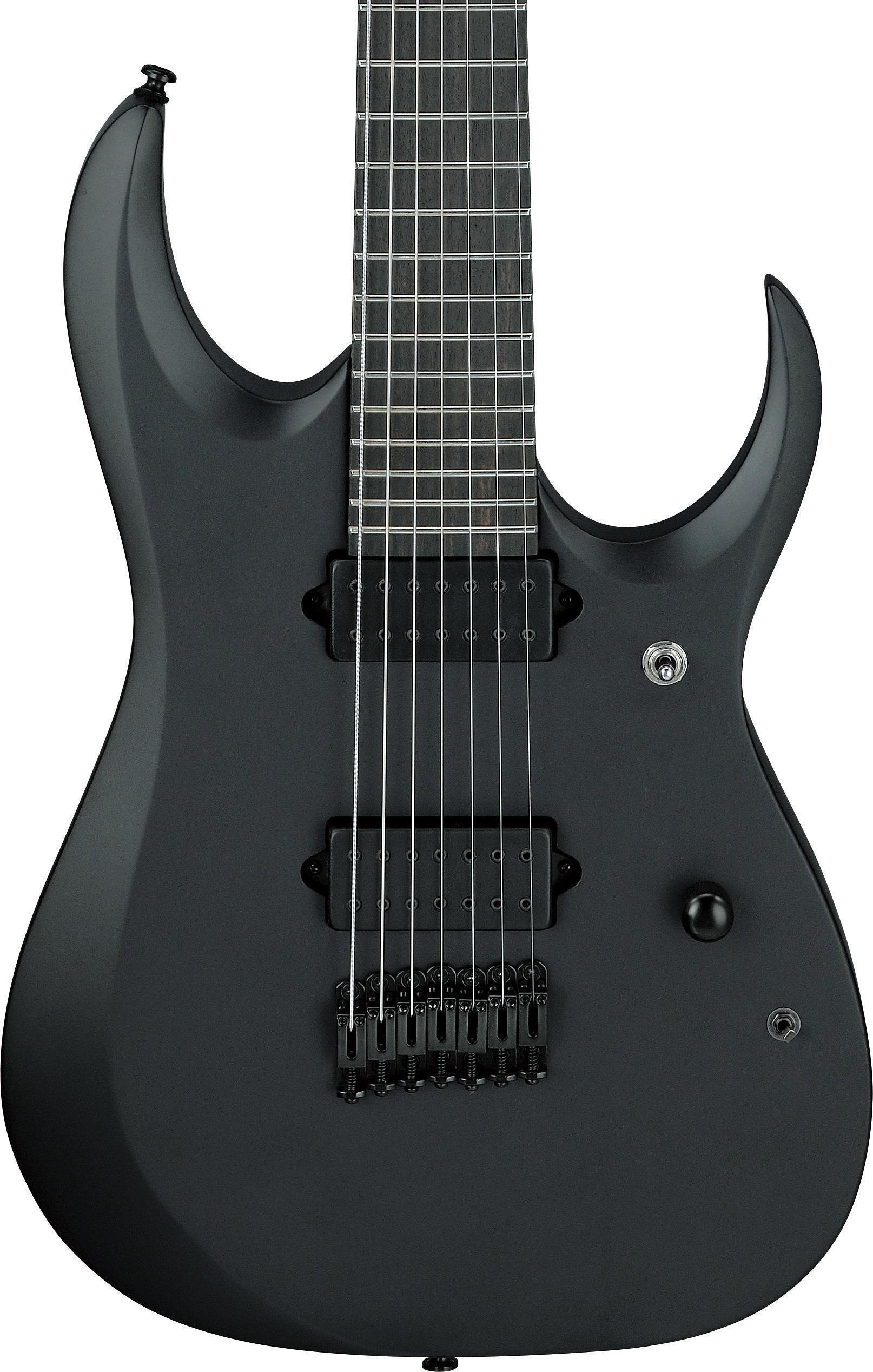 Ibanez Iron Label RGDRB71 Electric Guitar - Black | Sweetwater