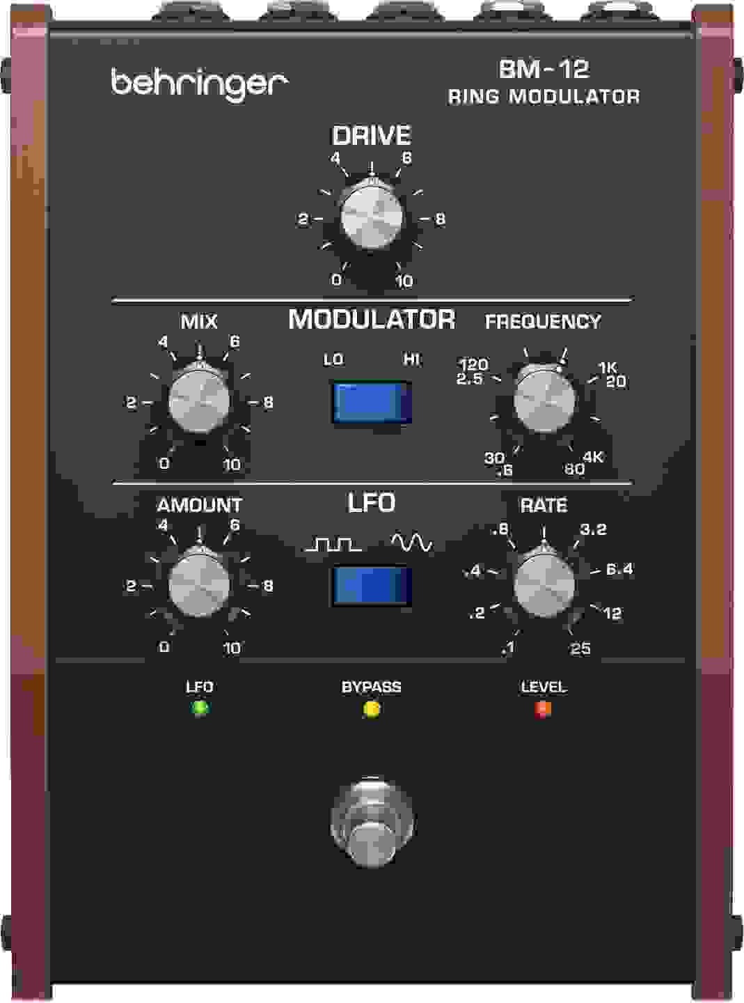 Behringer BM-12 Ring Modulator Pedal | Sweetwater