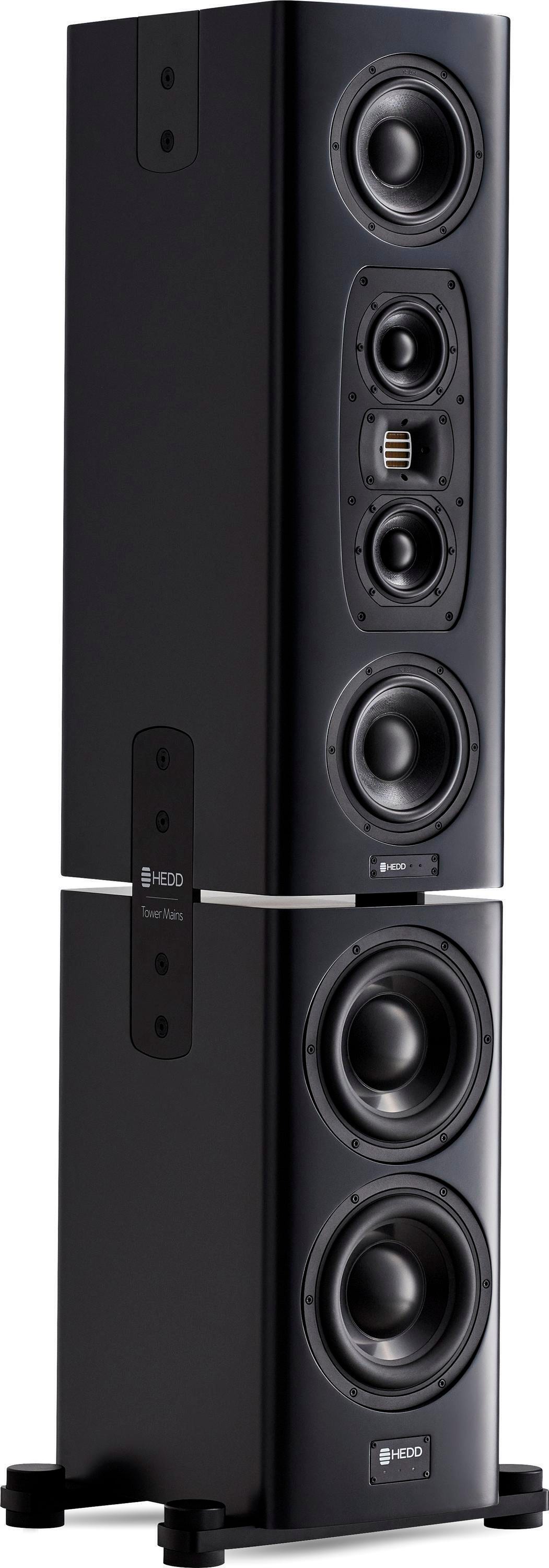 HEDD Tower Mains Standard Powered Studio Monitor - Dark Grey Matte ...