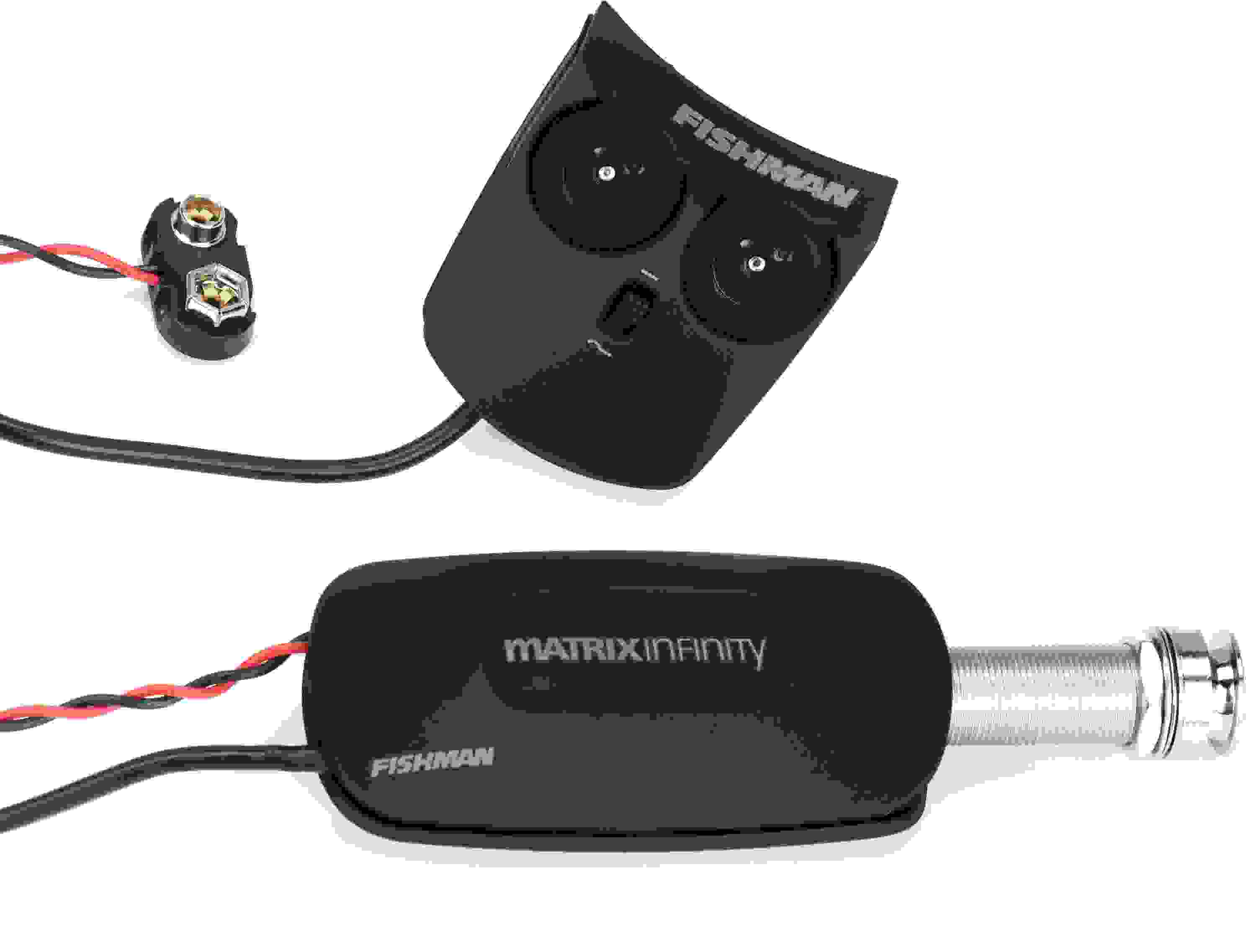 Fishman Matrix Infinity VT Acoustic Pickup - Narrow Saddle | Sweetwater