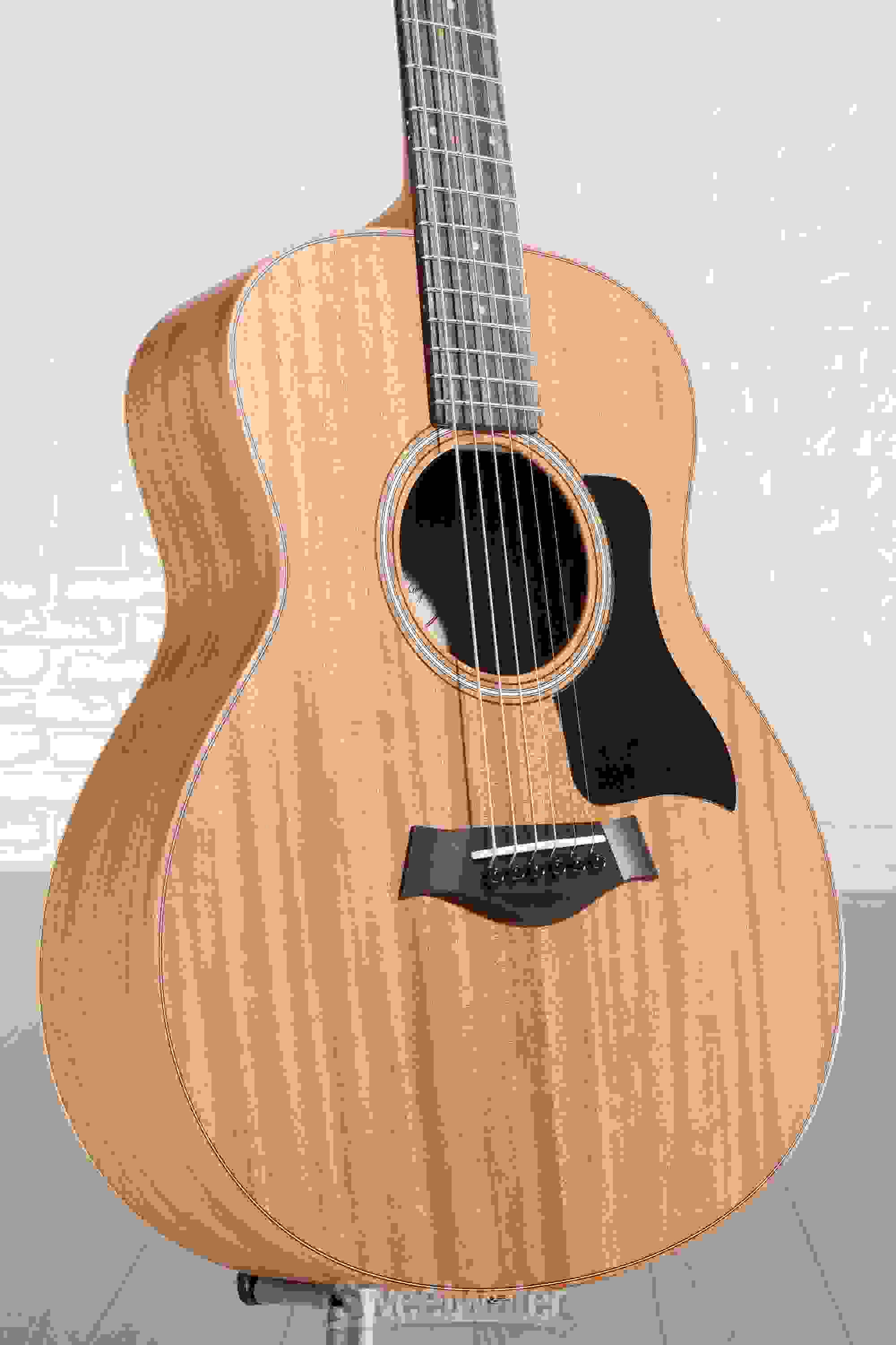 Taylor GS Mini Mahogany Acoustic Guitar - Natural with Black Pickguard ...