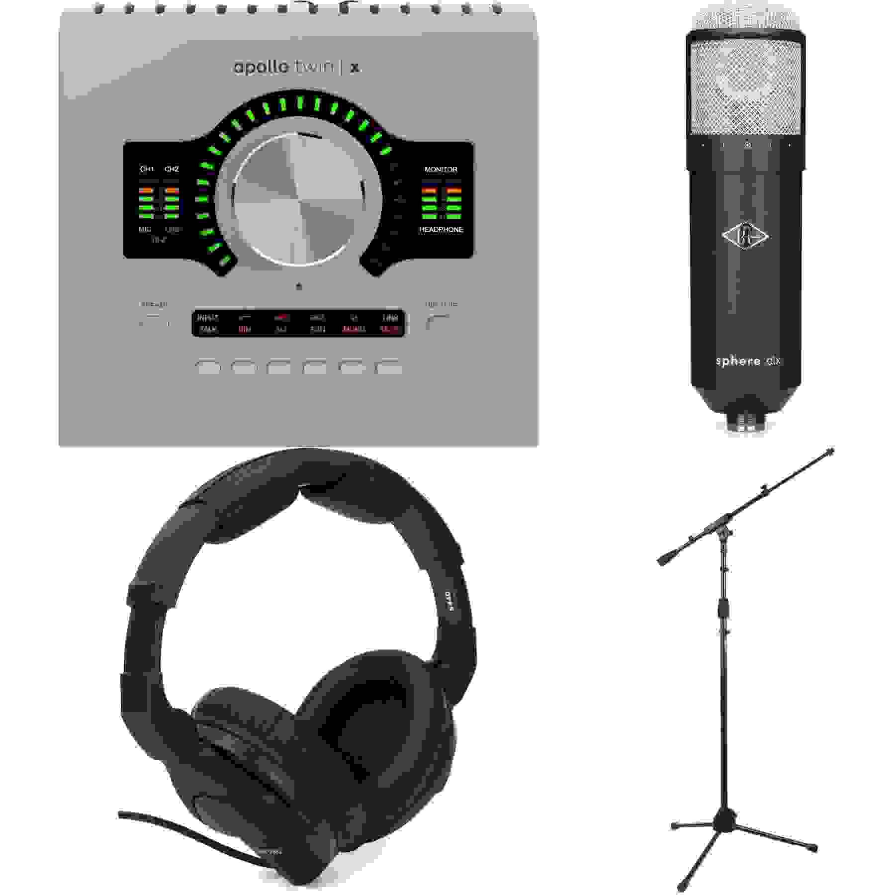 Universal Audio Apollo Twin X QUAD G2 Essentials+ 10x6 Thunderbolt ...