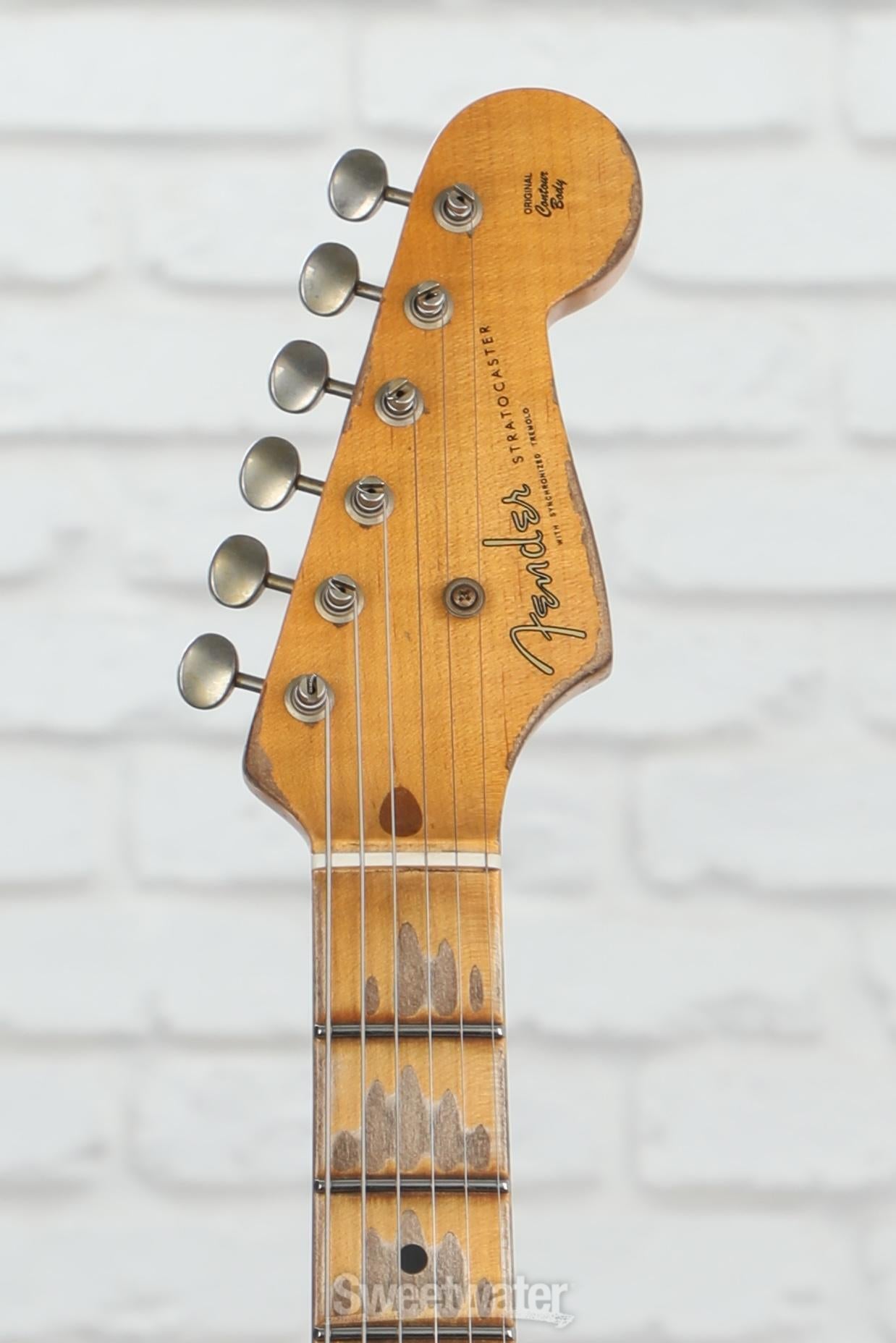 Fender Custom Shop LTD 70th-anniversary '54 Stratocaster GT11 Super Heavy Relic Electric Guitar ...