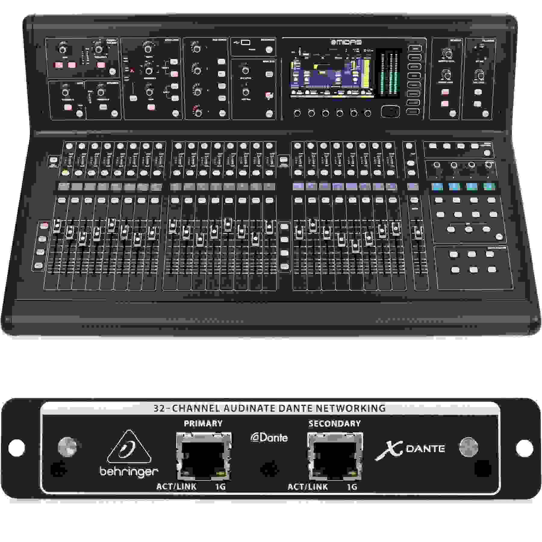 Midas M32 LIVE 40-channel Digital Mixer - Dante Bundle | Sweetwater