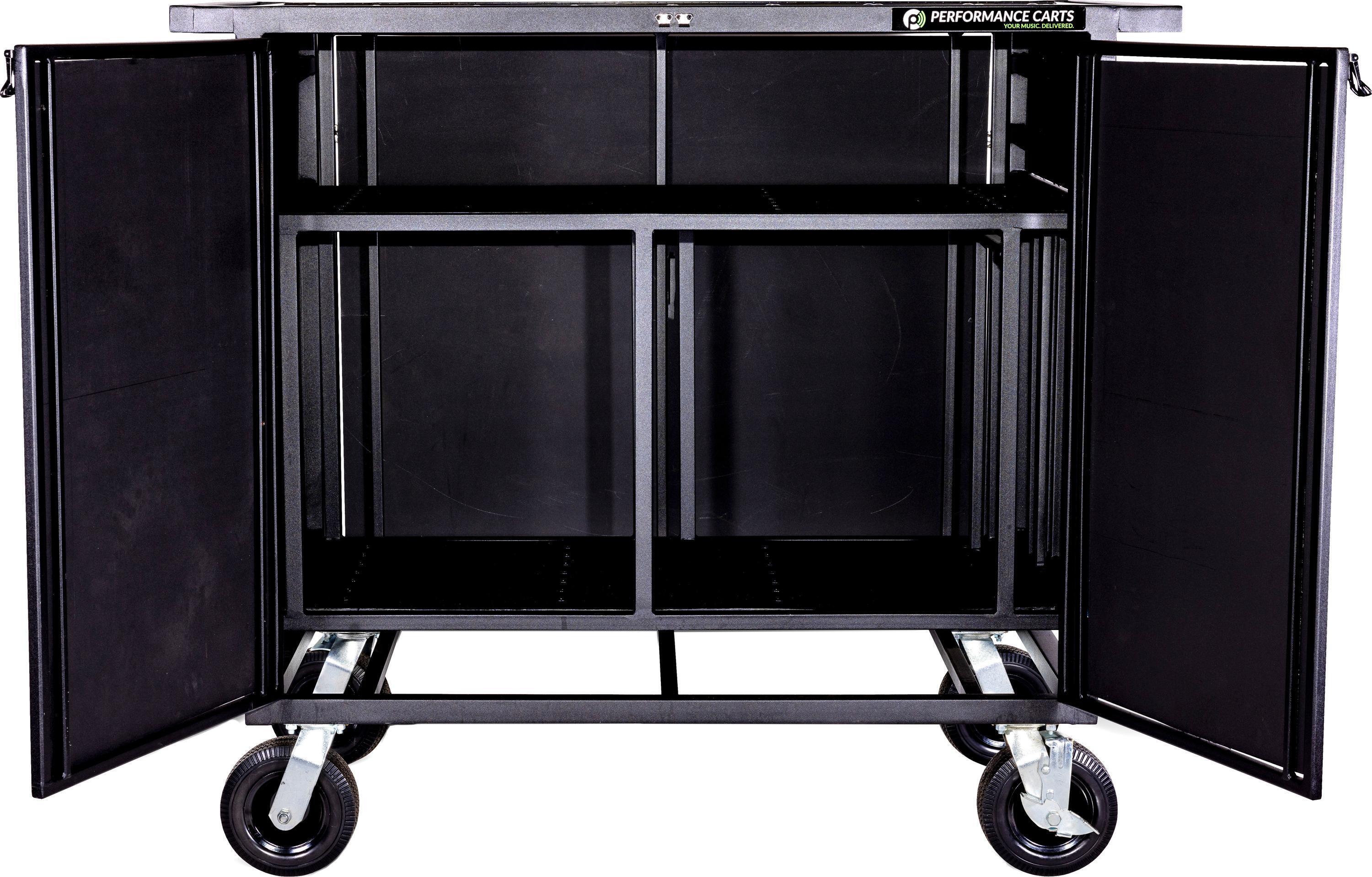 Performance Carts PCM-200 Double-width Mixer Cart | Sweetwater