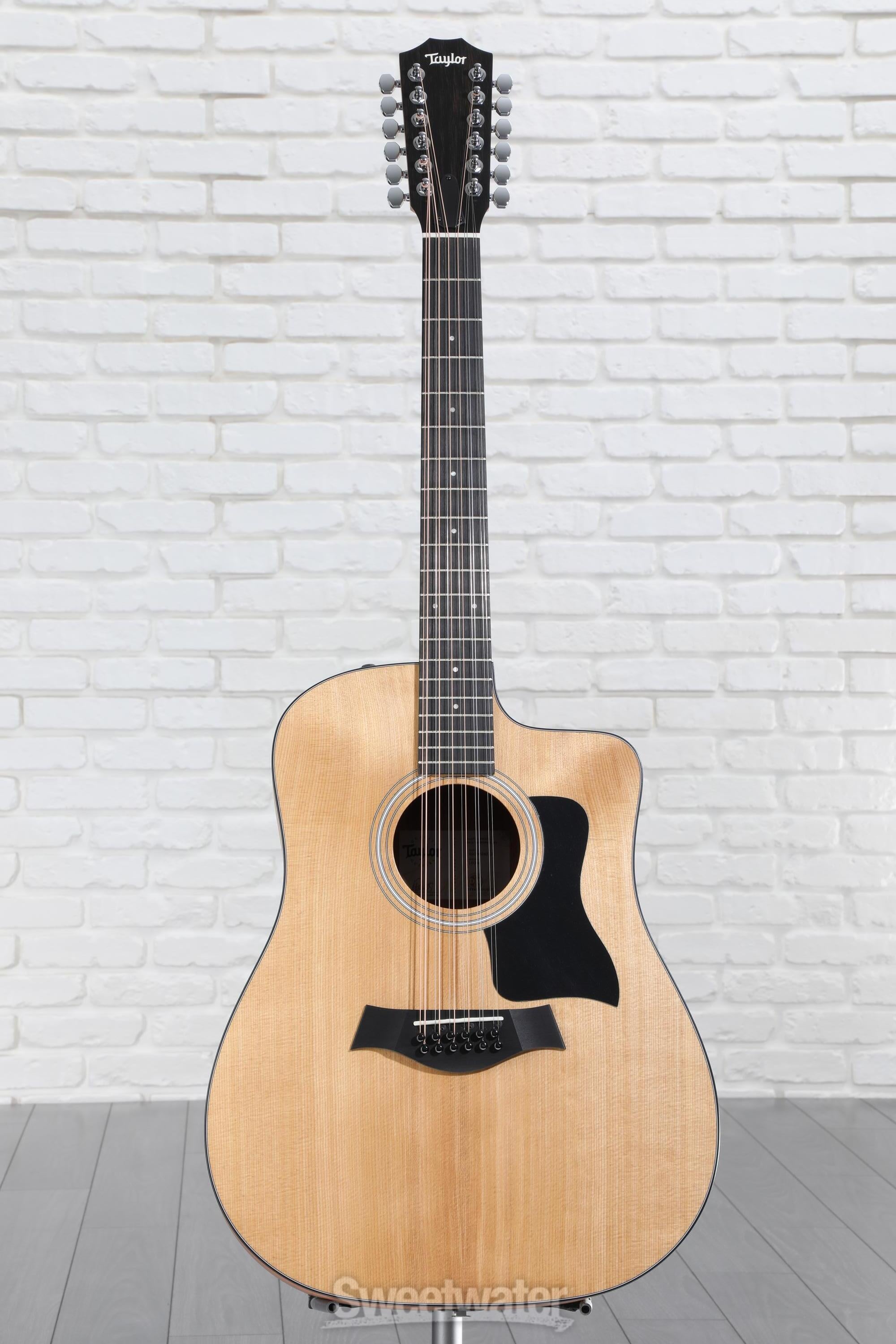 Taylor 150ce Dreadnought 12-string Acoustic-electric Guitar - Natural ...