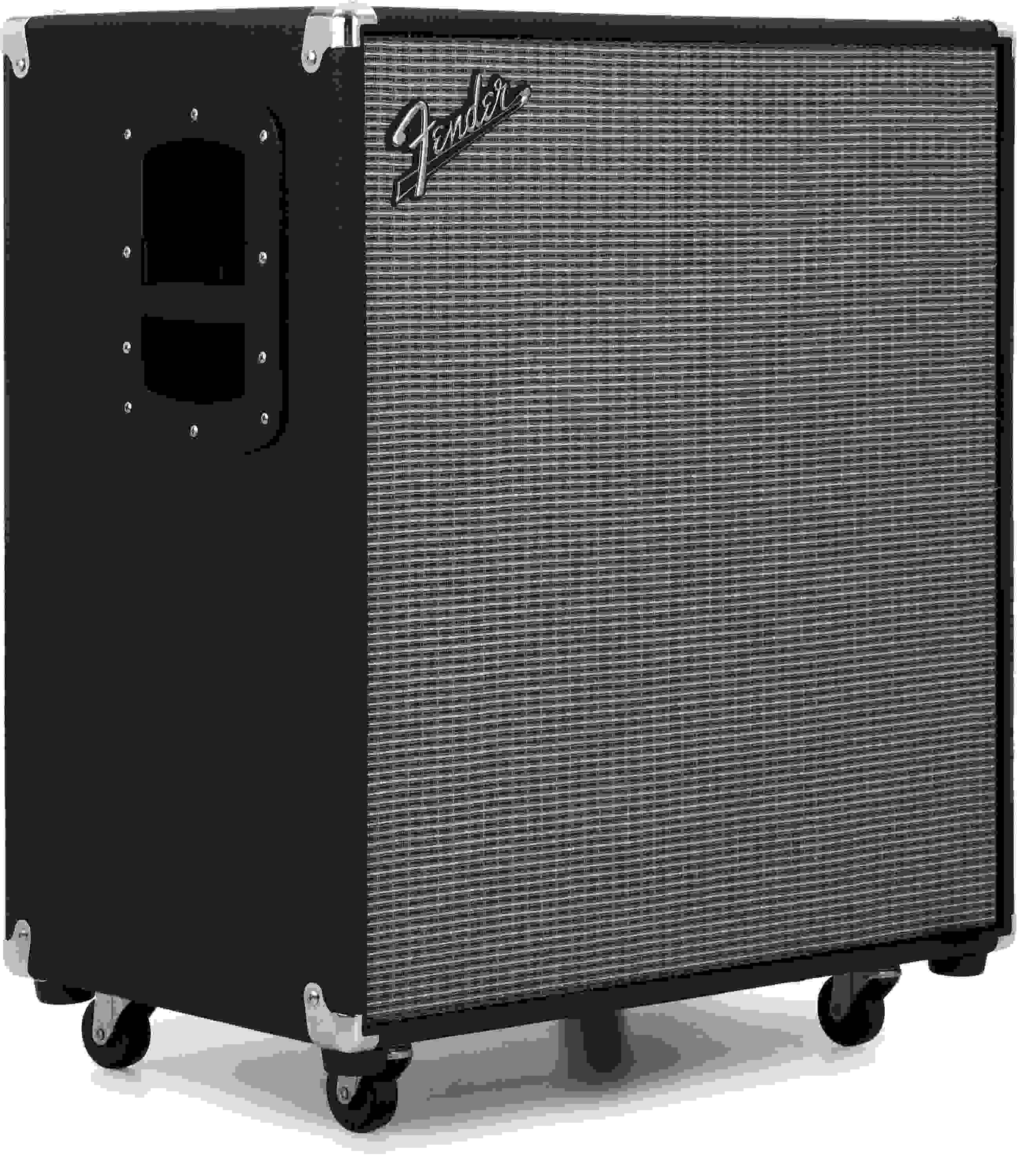 Fender Rumble 410 - 4x10-inch 500-watt Bass Cabinet with Horn | Sweetwater
